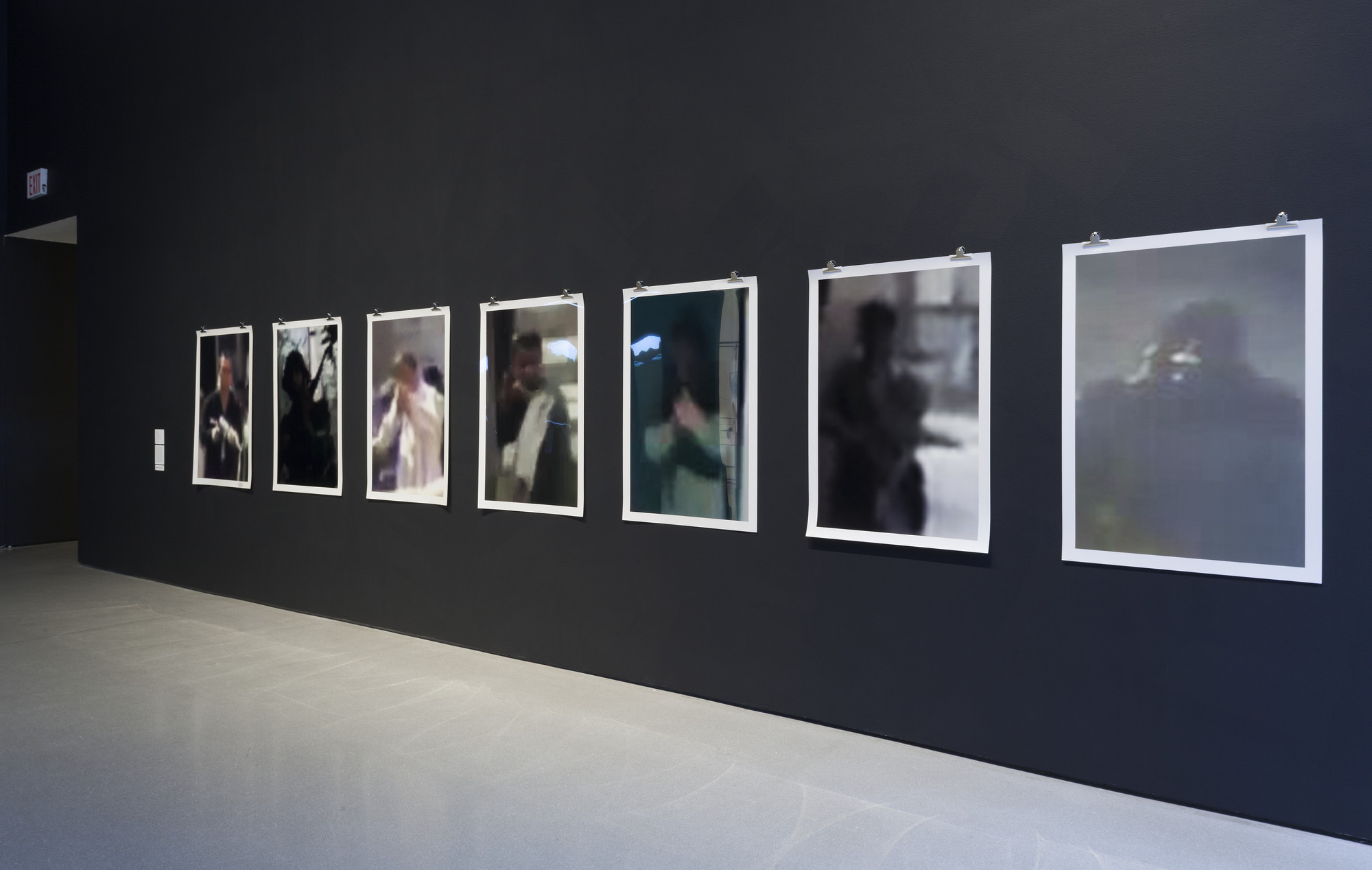 Installation view of the exhibition "Scenes for a New Heritage ...