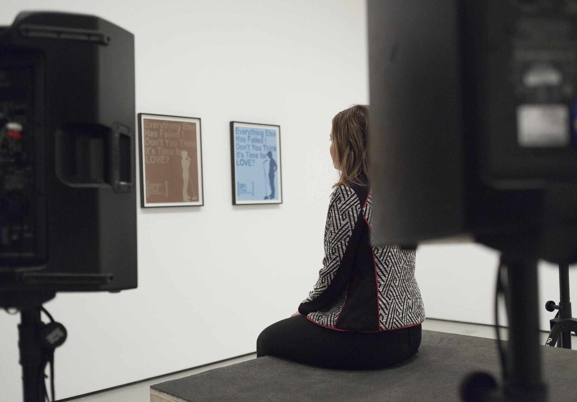 Installation view of the exhibition "Scenes for a New Heritage ...