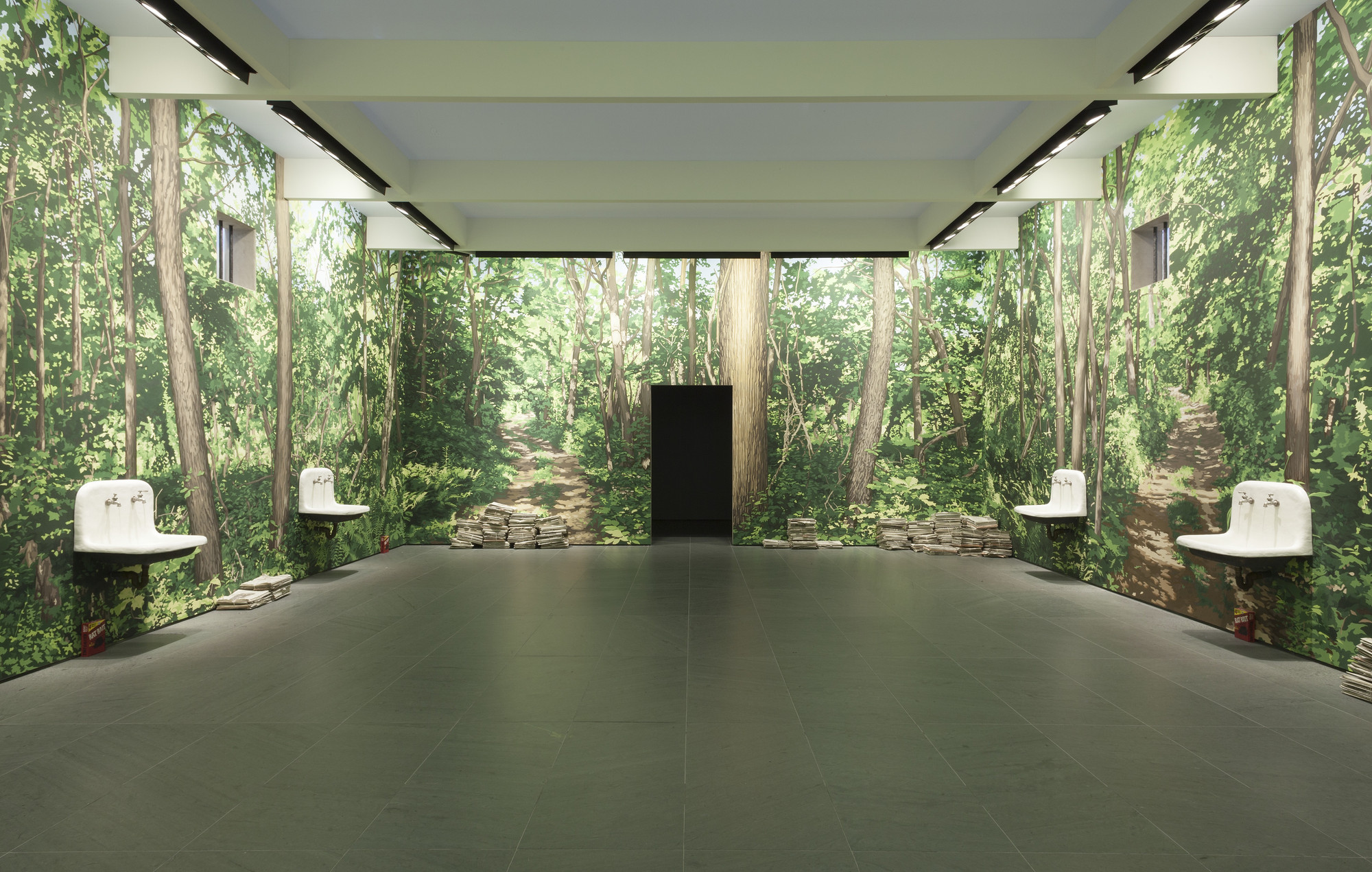 Installation view of the exhibition "Robert Gober: The Heart is Not a ...