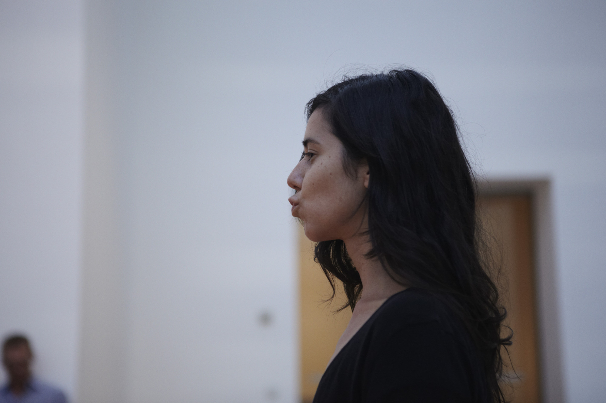 "The Perfect Kiss," from the performance, "James Lee Byars: A Series of ...