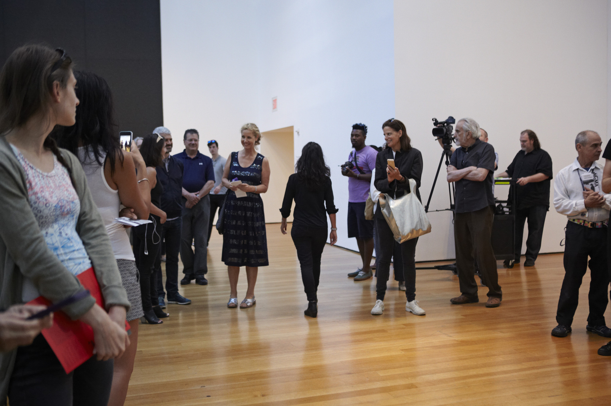 "The Perfect Kiss," from the performance, "James Lee Byars: A Series of ...