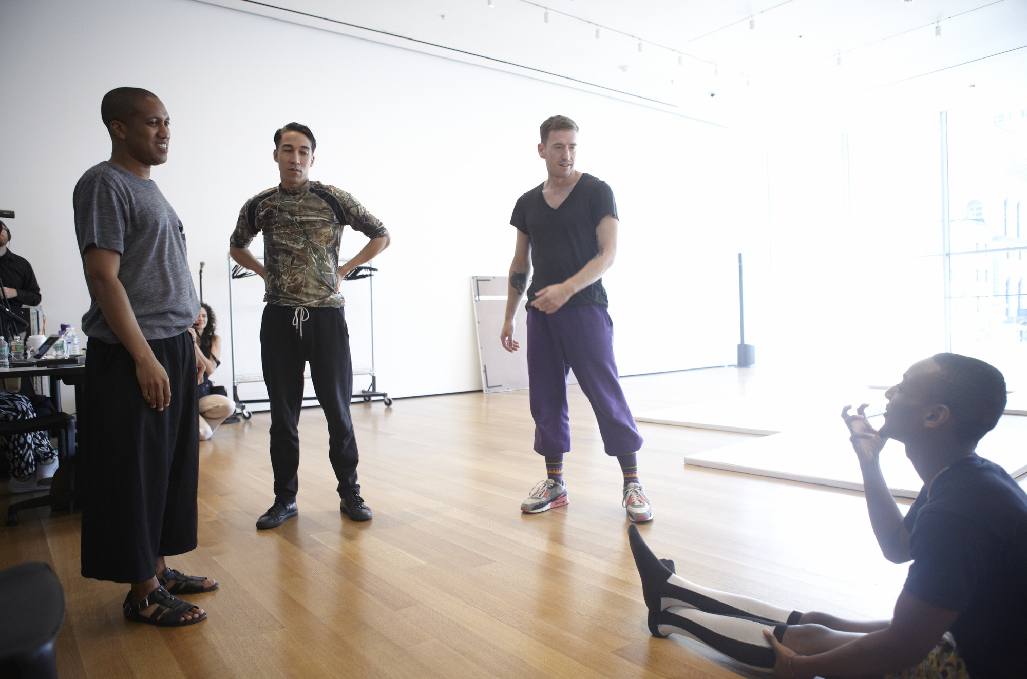 "The Practice," from the performance, "Trajal al Harrell: In one step ...