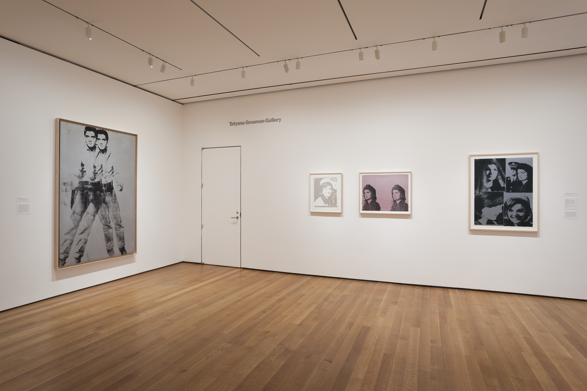 Installation view of the exhibition "Andy Warhol: Campbell's Soup Cans ...
