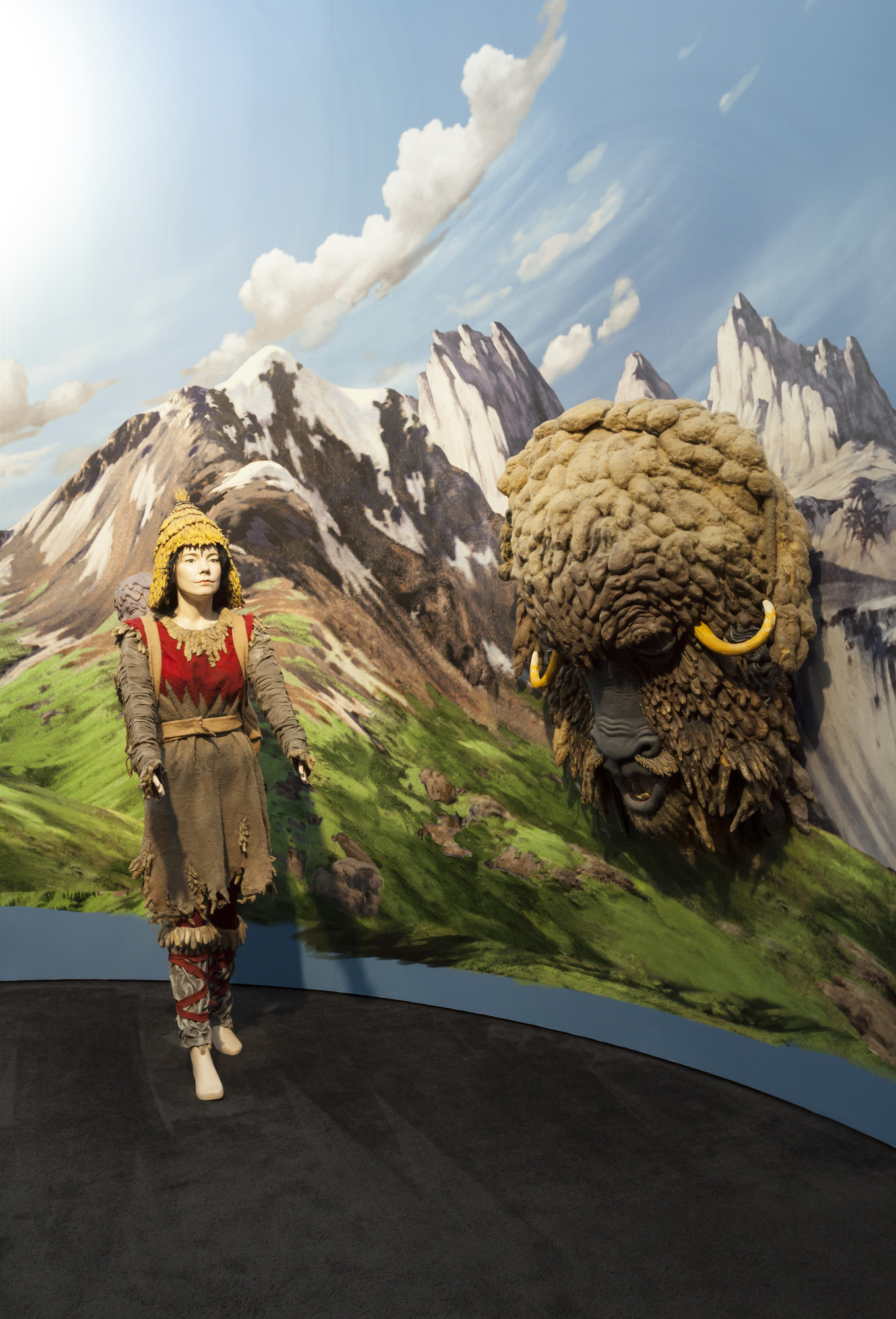 Installation view of the exhibition "Björk" | MoMA