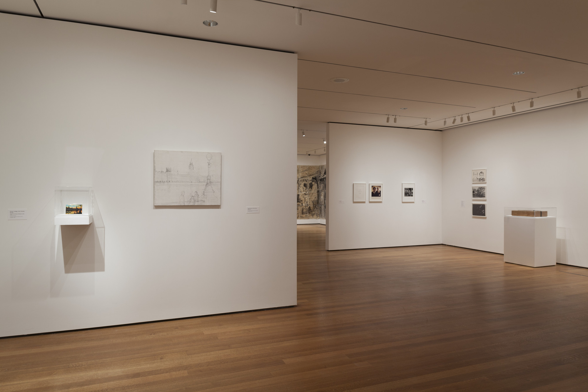 Installation view of the exhibition "Gilbert & George: The Early Years ...