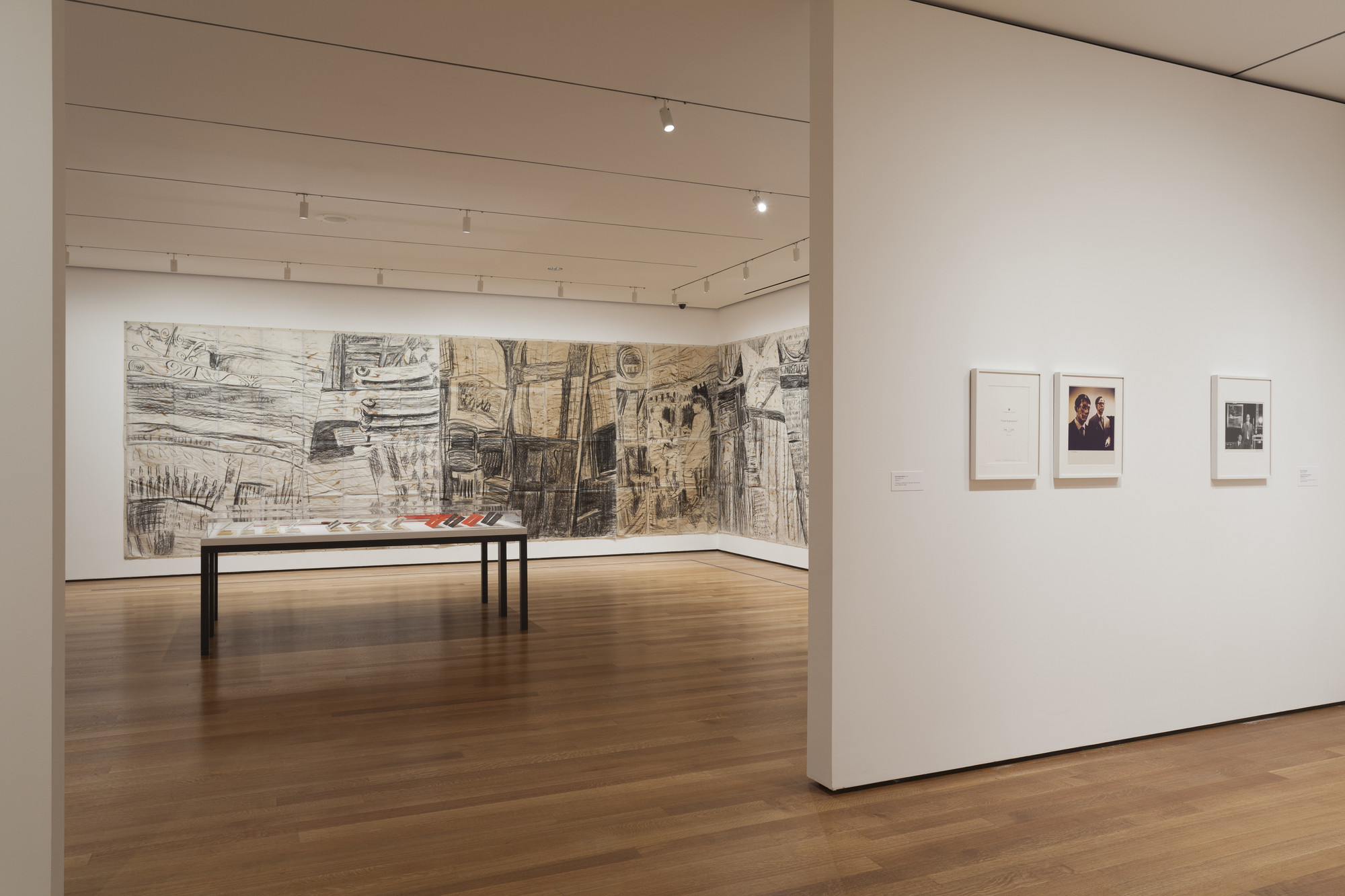 Installation view of the exhibition "Gilbert & George: The Early Years ...