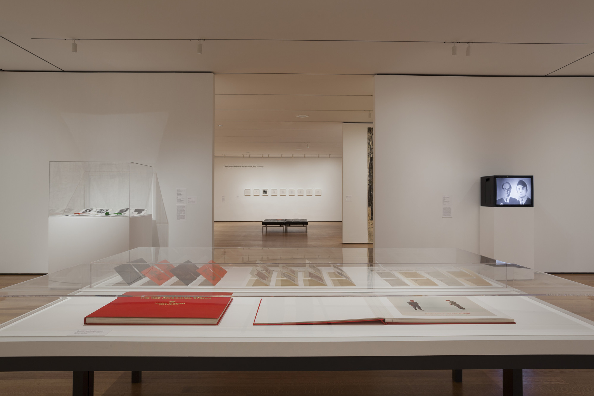 Installation view of the exhibition "Gilbert & George: The Early Years ...