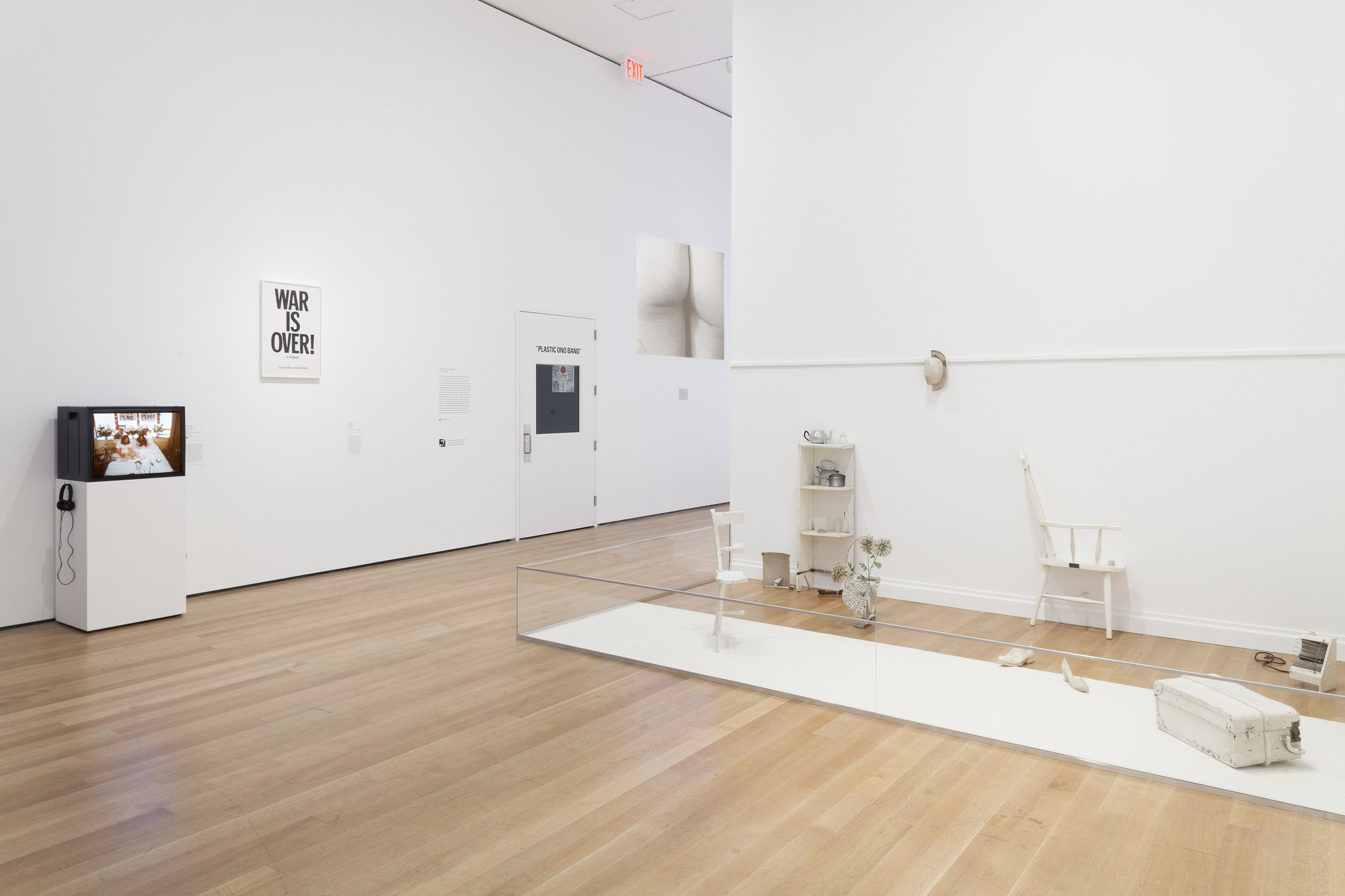 Installation view of the exhibition "Yoko Ono: One Woman Show, 1960 ...