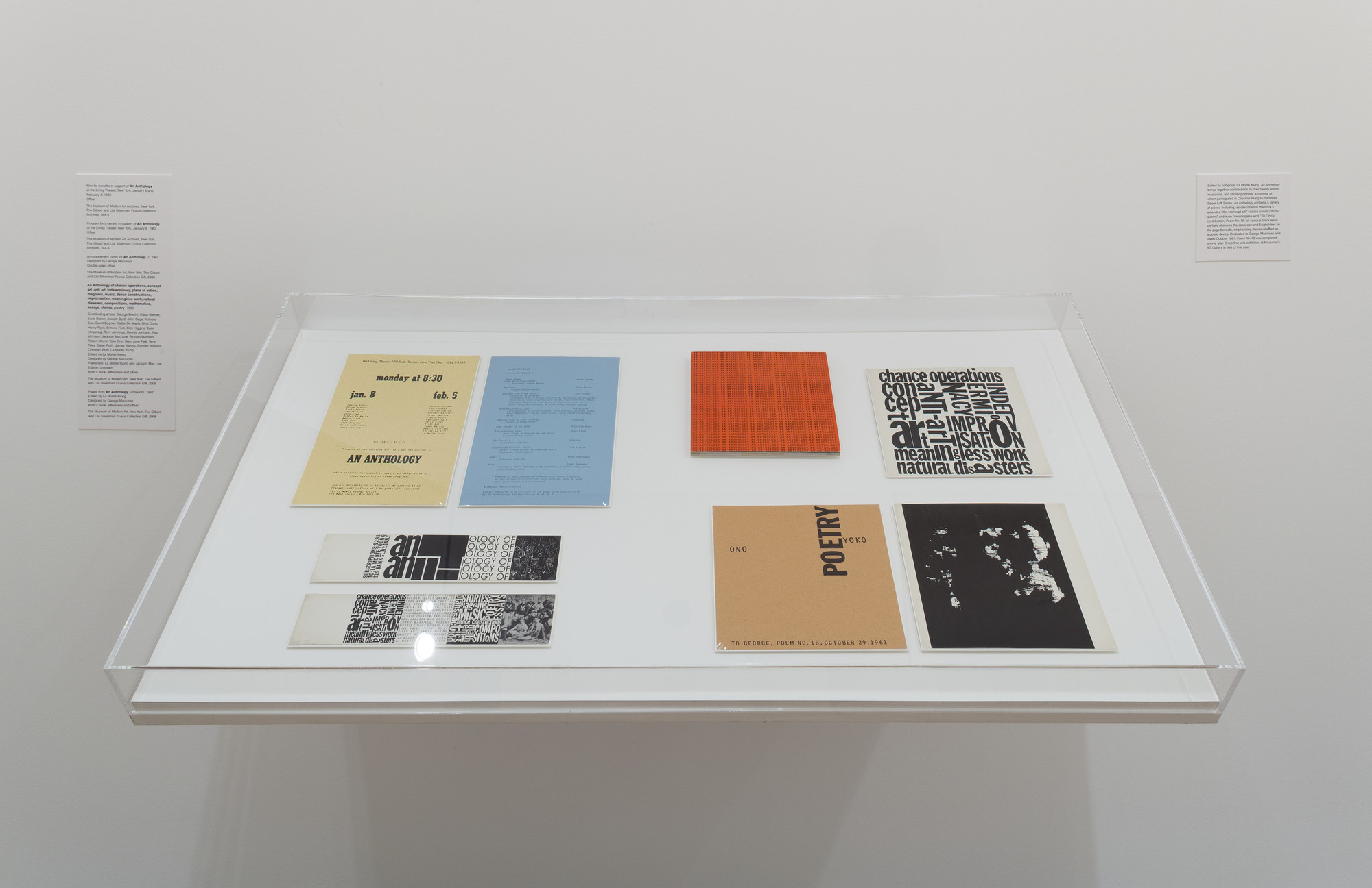 Installation view of the exhibition "Yoko Ono: One Woman Show, 1960 ...