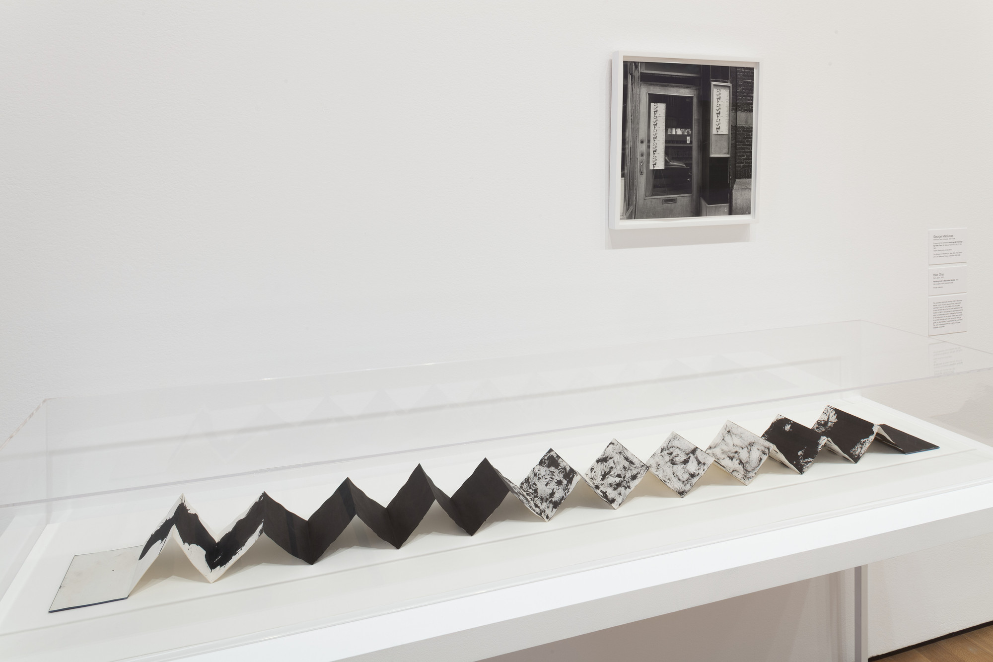 Installation view of the exhibition "Yoko Ono: One Woman Show, 1960 ...