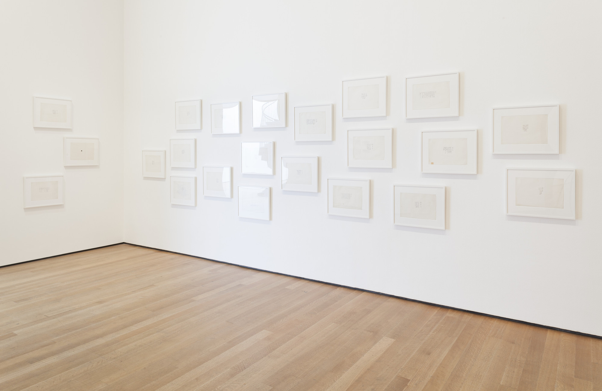 Installation view of the exhibition "Yoko Ono: One Woman Show, 1960 ...