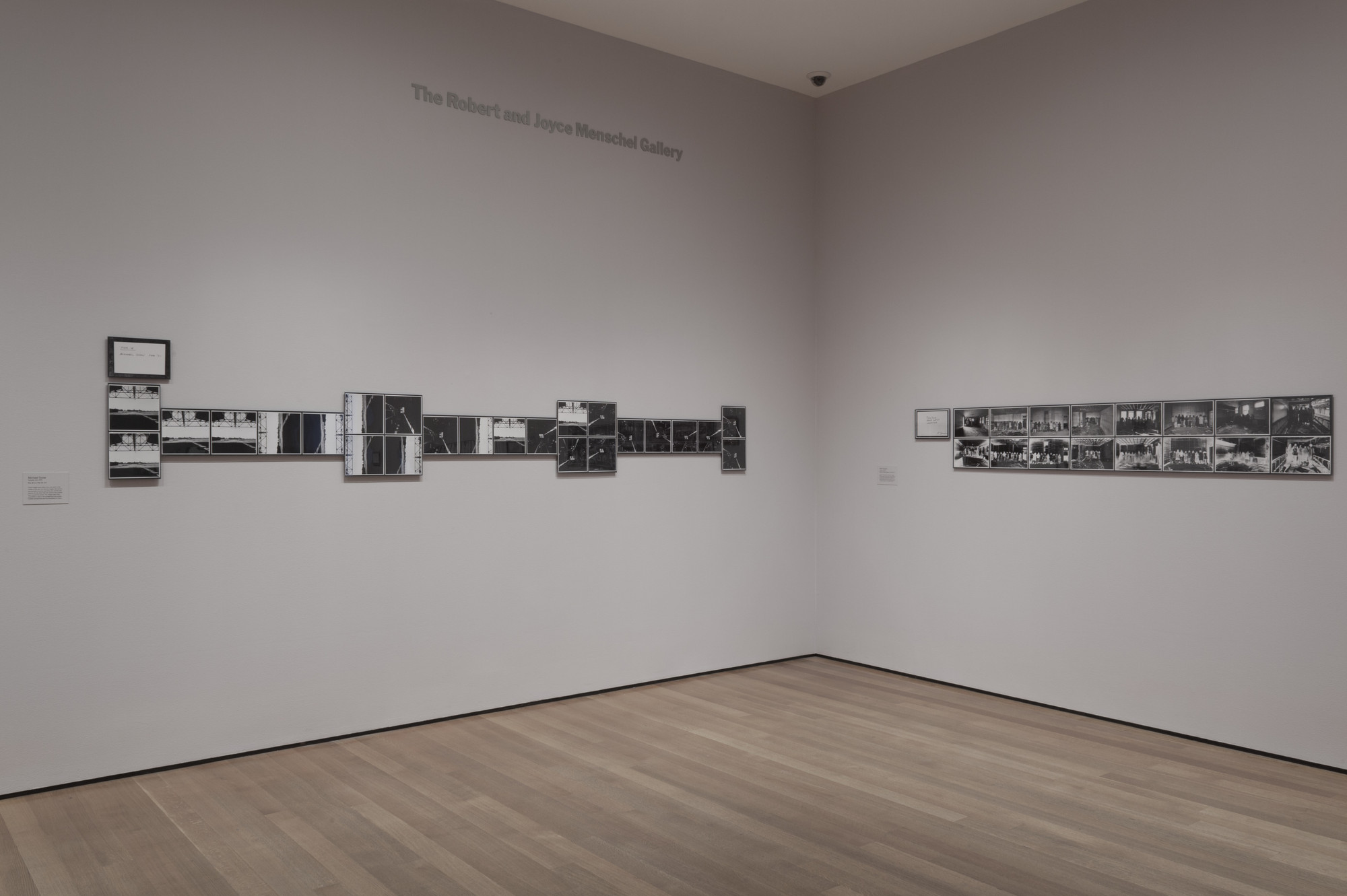 Installation view of the exhibition "Art on Camera: Photographs by ...