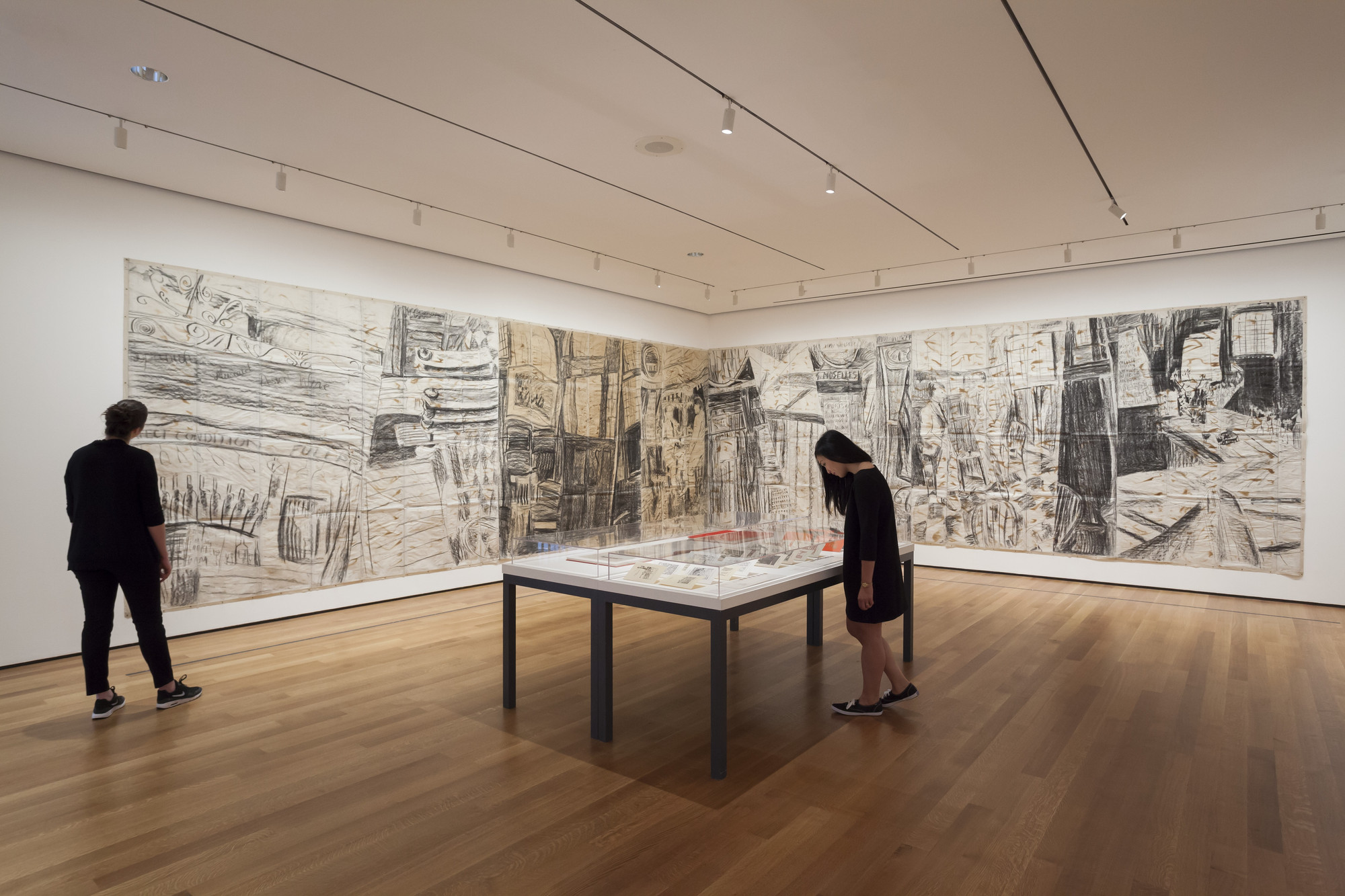 Installation view of the exhibition "Gilbert & George: The Early Years ...