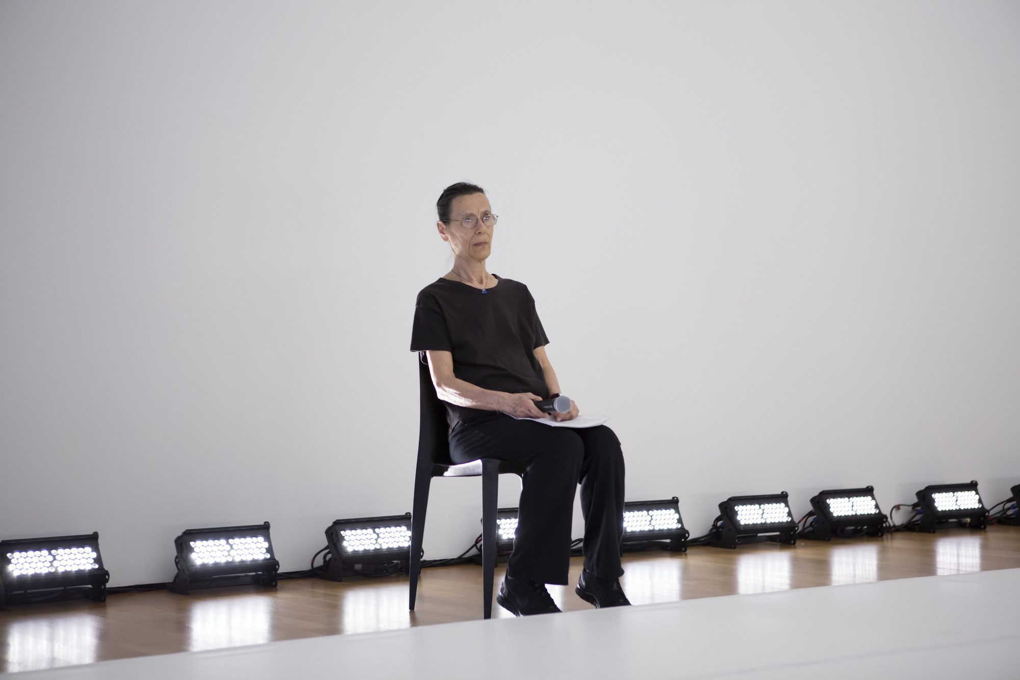 View of the performance: "Yvonne Rainer: The Concept of Dust, or How do ...