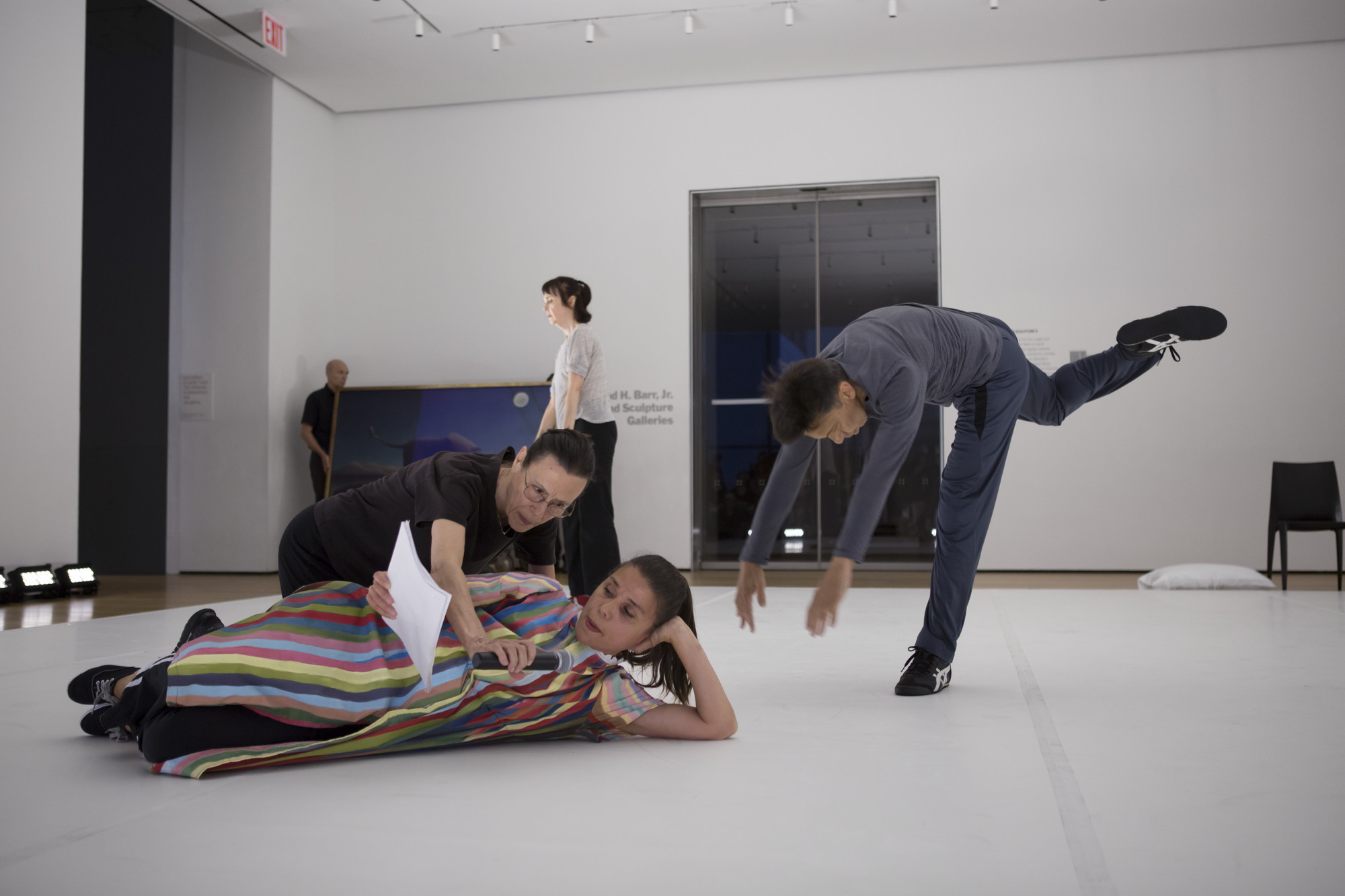 View of the performance: "Yvonne Rainer: The Concept of Dust, or How do ...