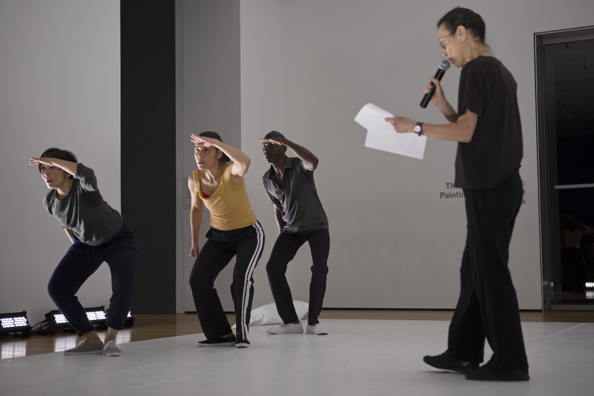 View of the performance: "Yvonne Rainer: The Concept of Dust, or How do ...