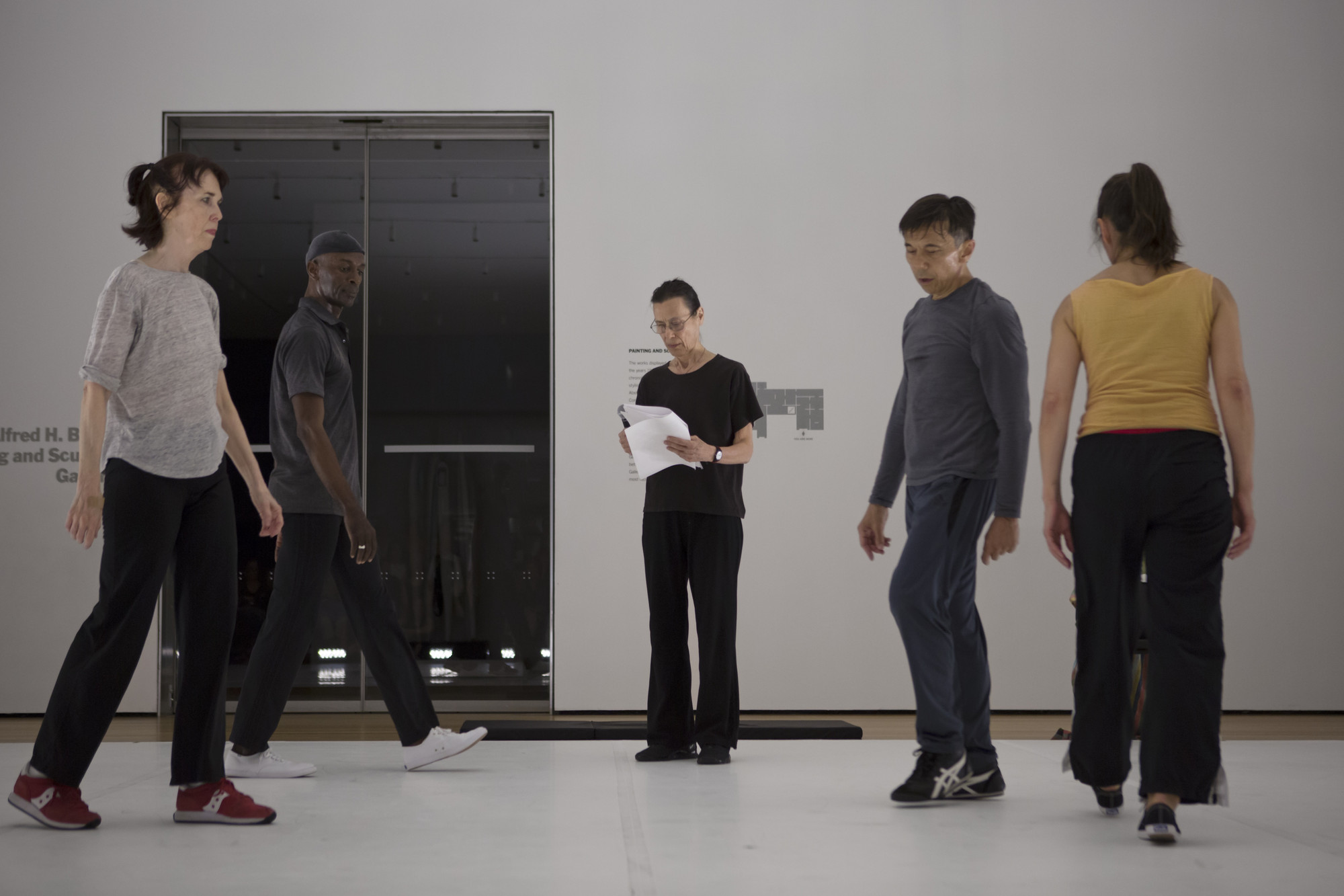 View of the performance: "Yvonne Rainer: The Concept of Dust, or How do ...