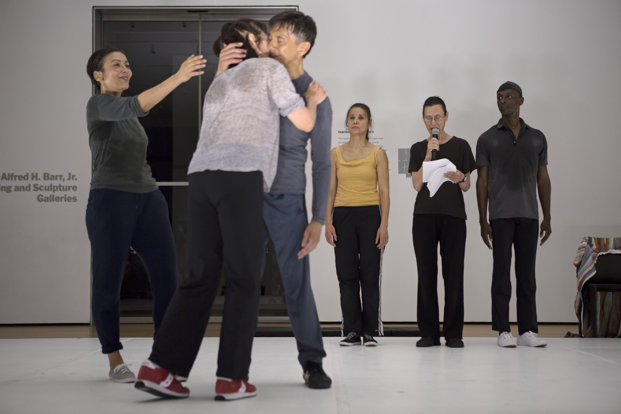 View of the performance: "Yvonne Rainer: The Concept of Dust, or How do ...