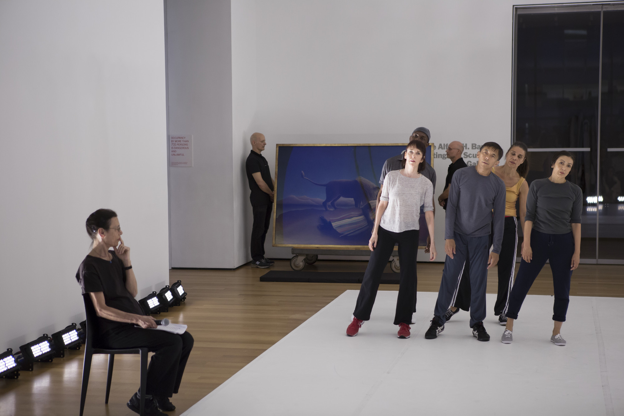 View of the performance: "Yvonne Rainer: The Concept of Dust, or How do ...