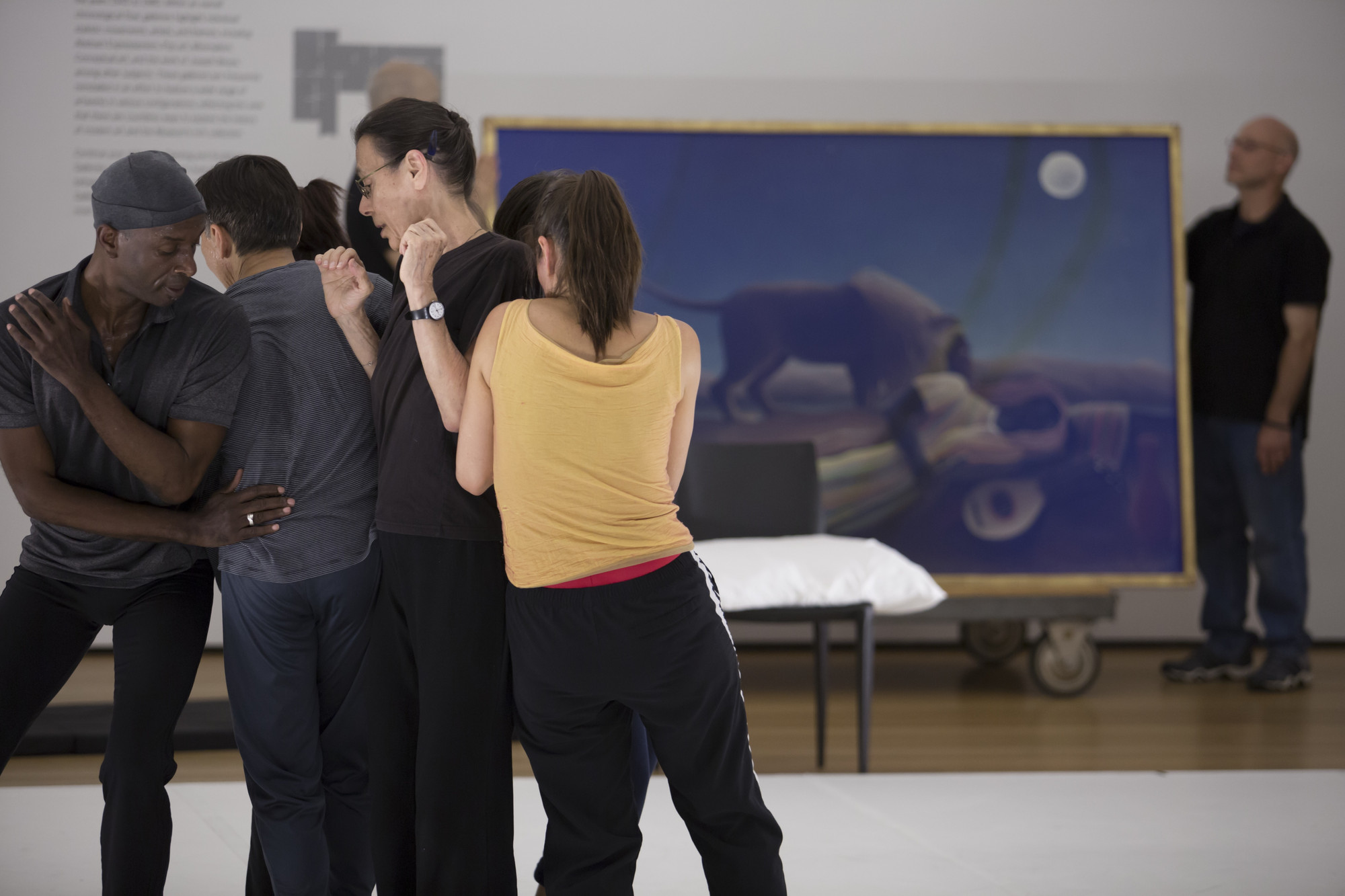 View of the performance: "Yvonne Rainer: The Concept of Dust, or How do ...
