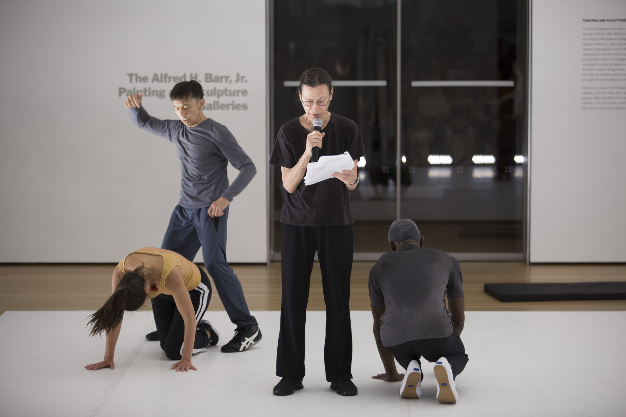 View of the performance: "Yvonne Rainer: The Concept of Dust, or How do ...