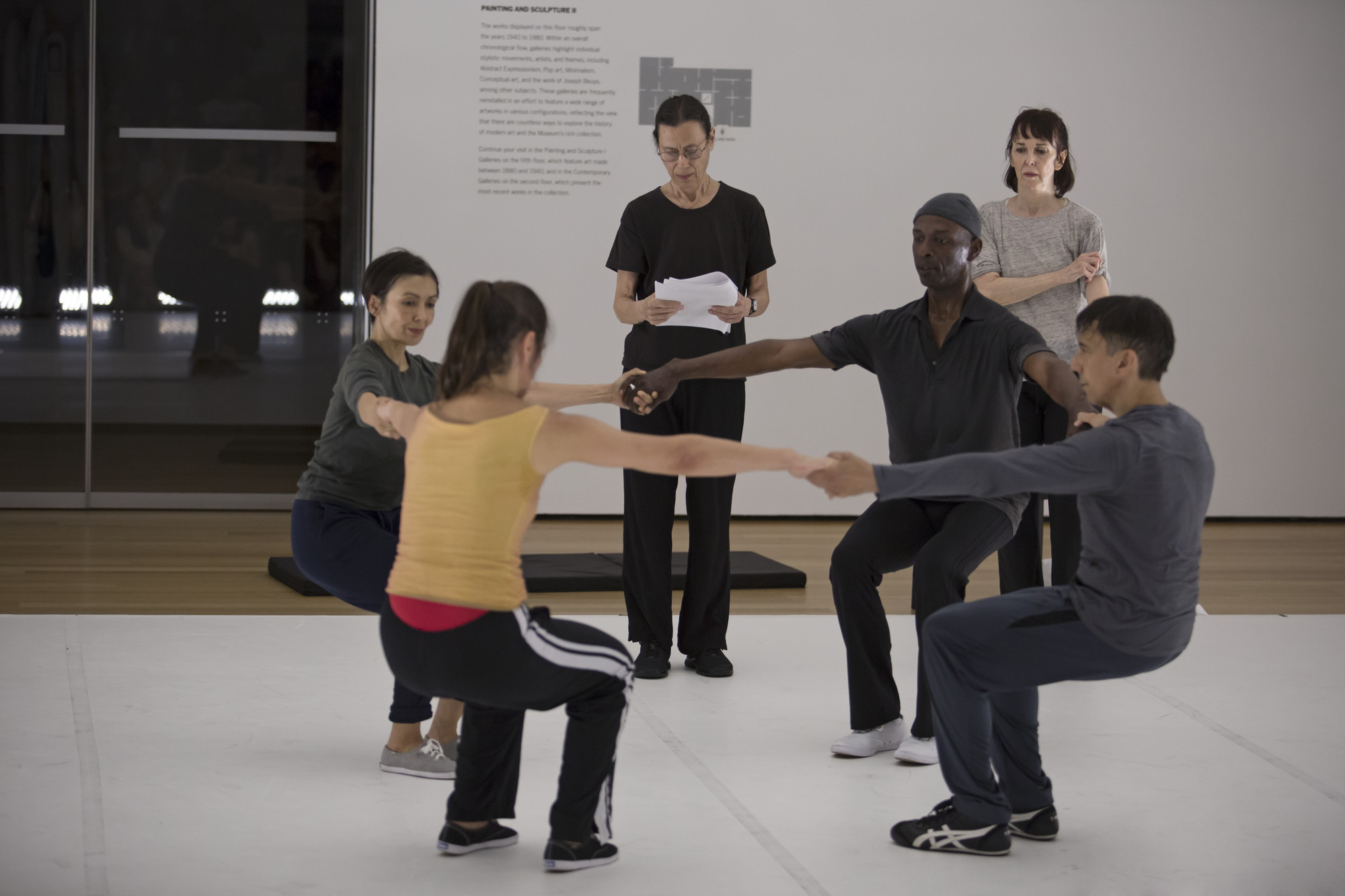 View of the performance: "Yvonne Rainer: The Concept of Dust, or How do ...