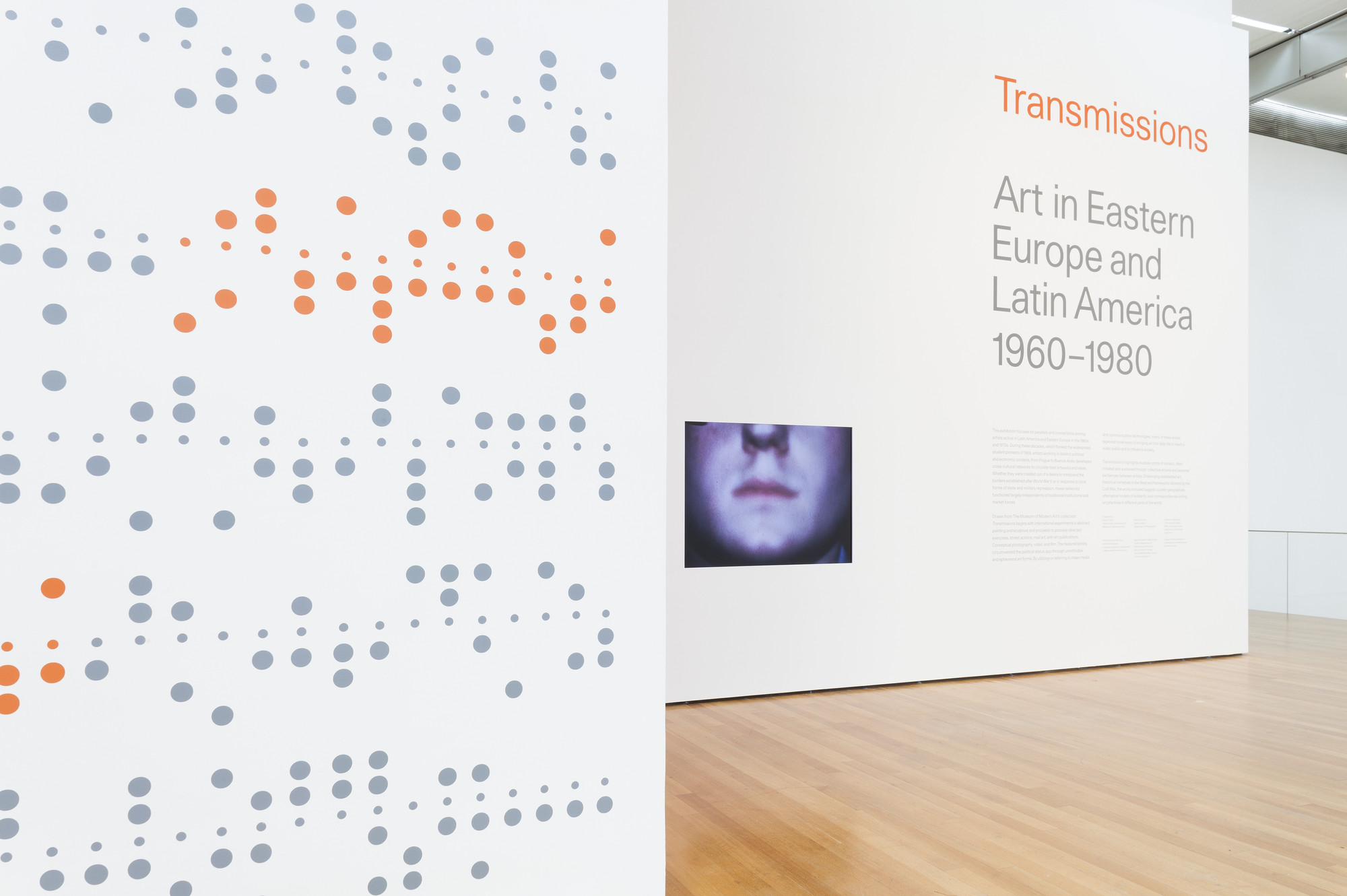 Installation view of the exhibition "Transmissions: Art in Eastern ...