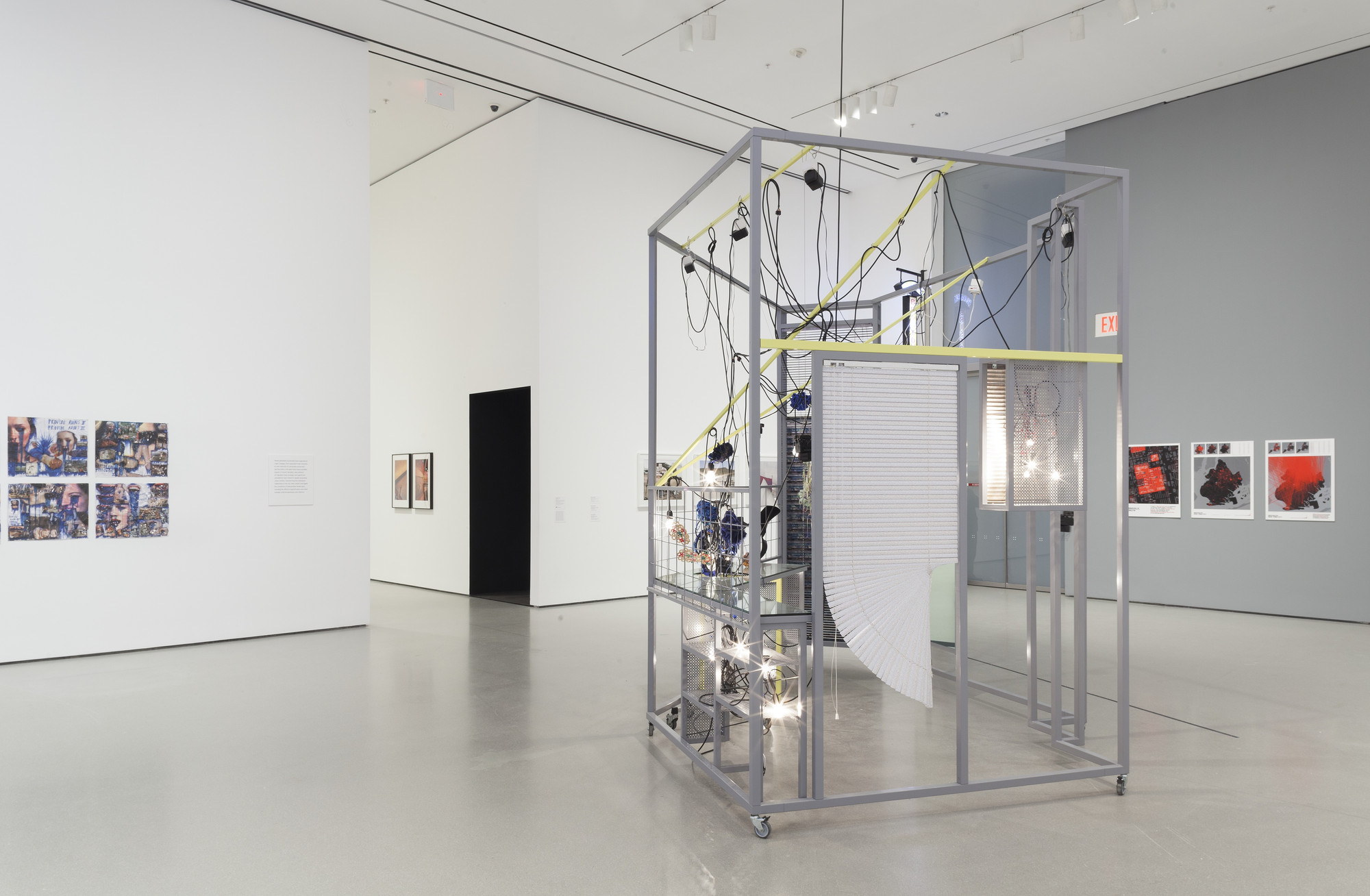 Installation view of the exhibition "Scenes for a New Heritage ...