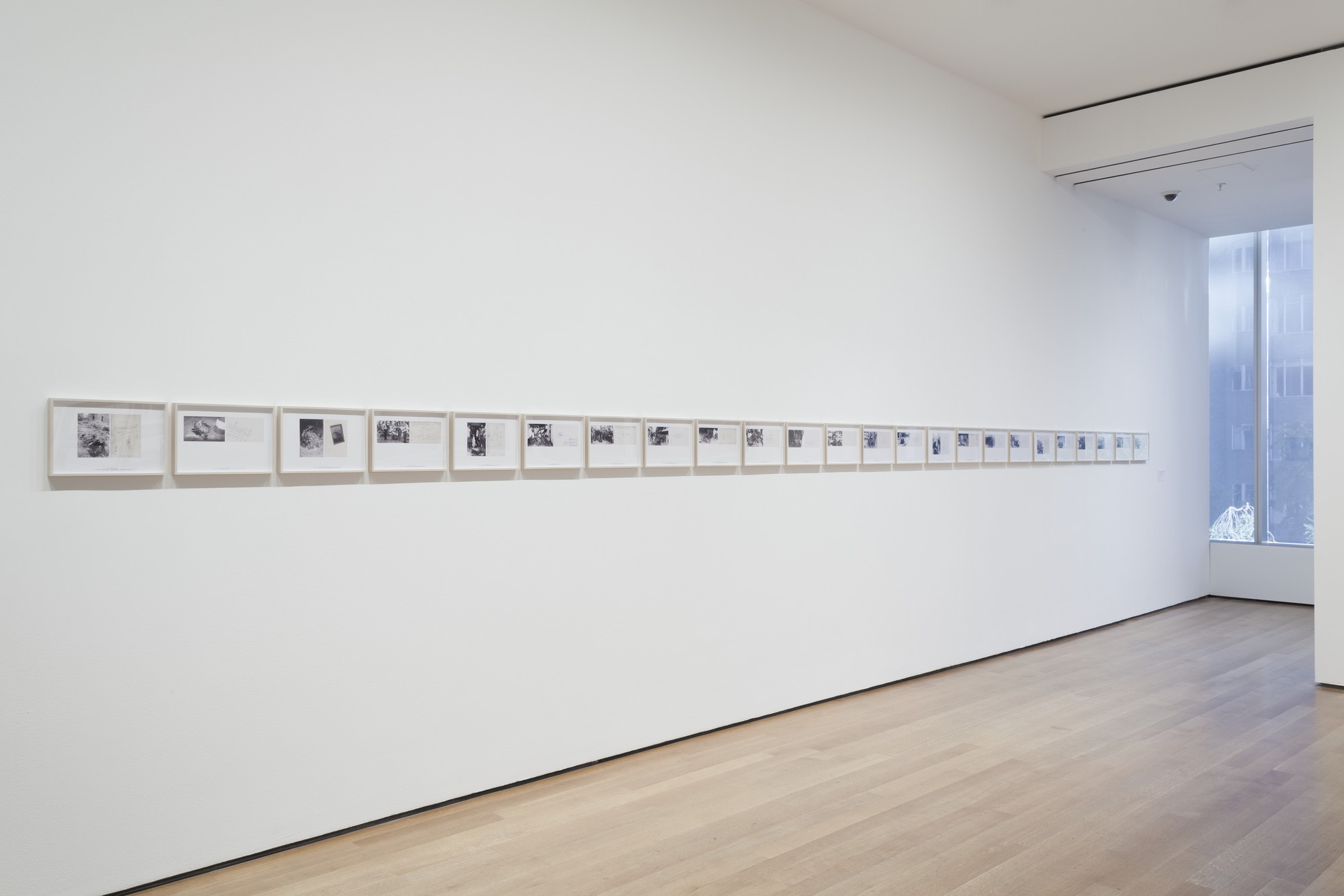Installation view of the exhibition "Walid Raad" | MoMA