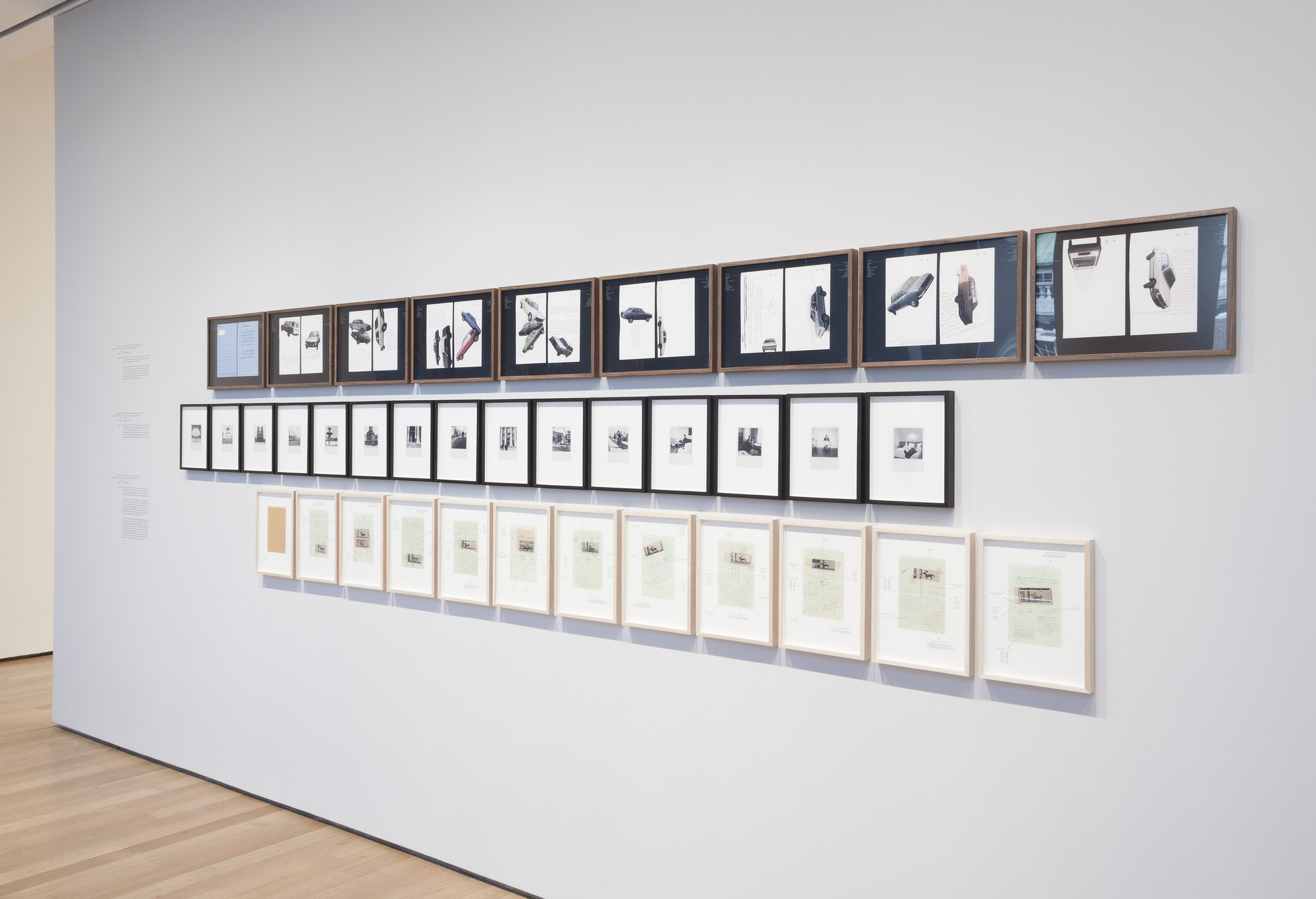Installation view of the exhibition "Walid Raad" | MoMA