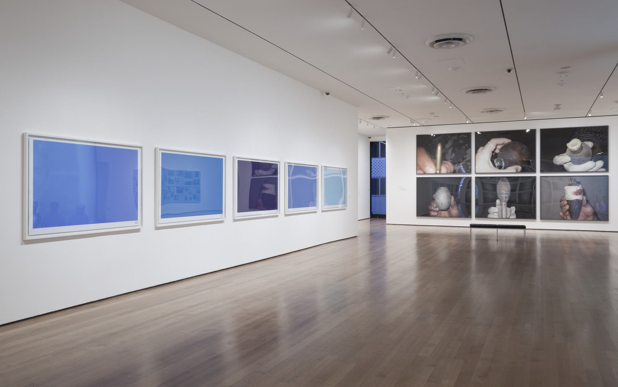 Installation view of the exhibition "Walid Raad" | MoMA