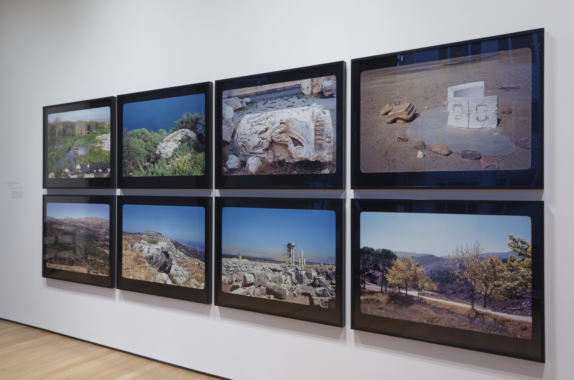 Installation view of the exhibition "Walid Raad" | MoMA