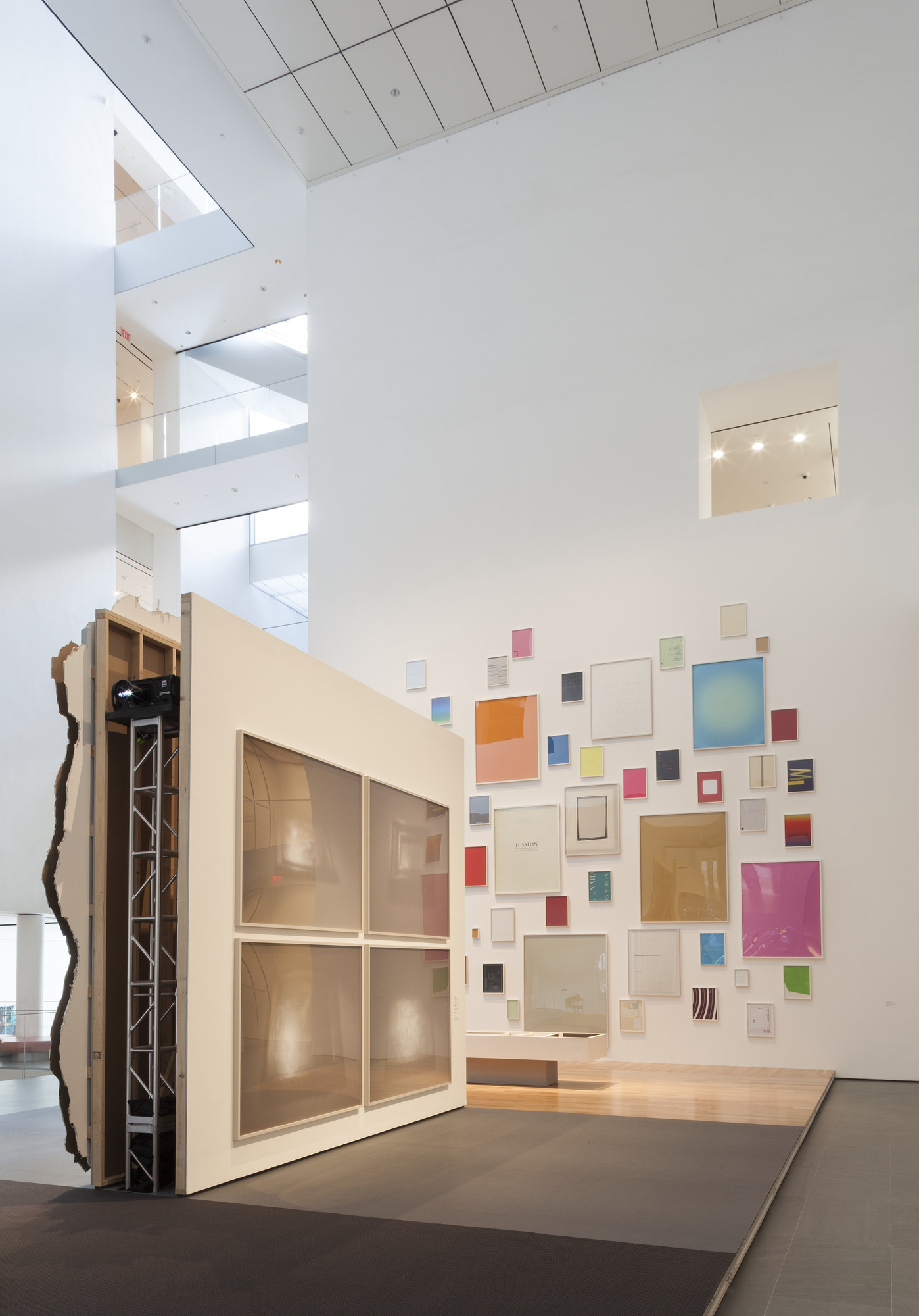 Installation view of the exhibition "Walid Raad" | MoMA