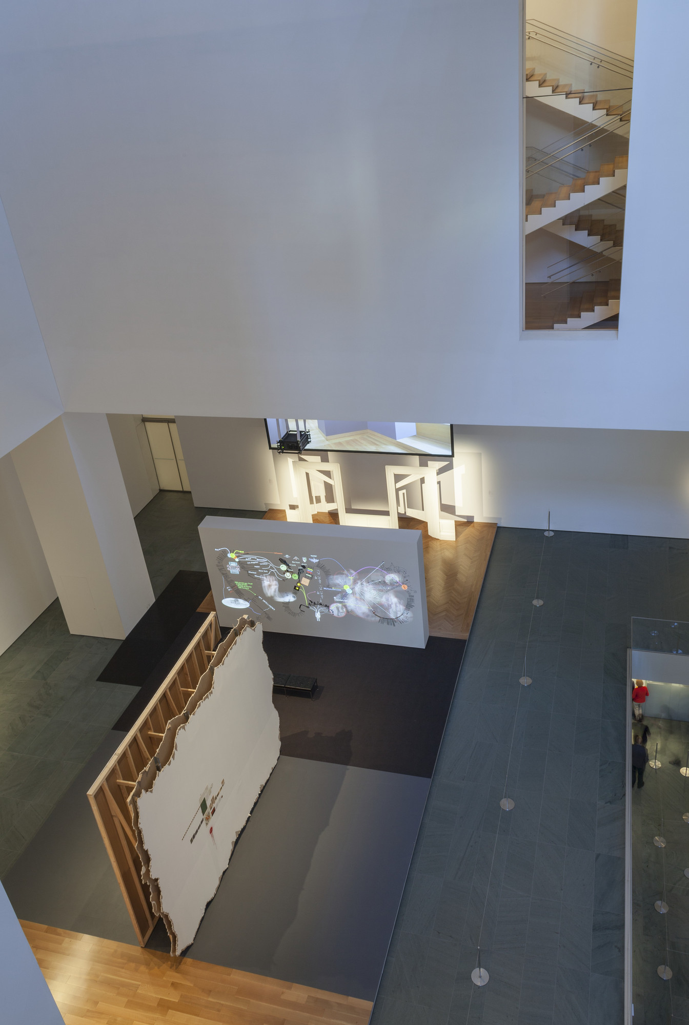 Installation view of the exhibition "Walid Raad" | MoMA