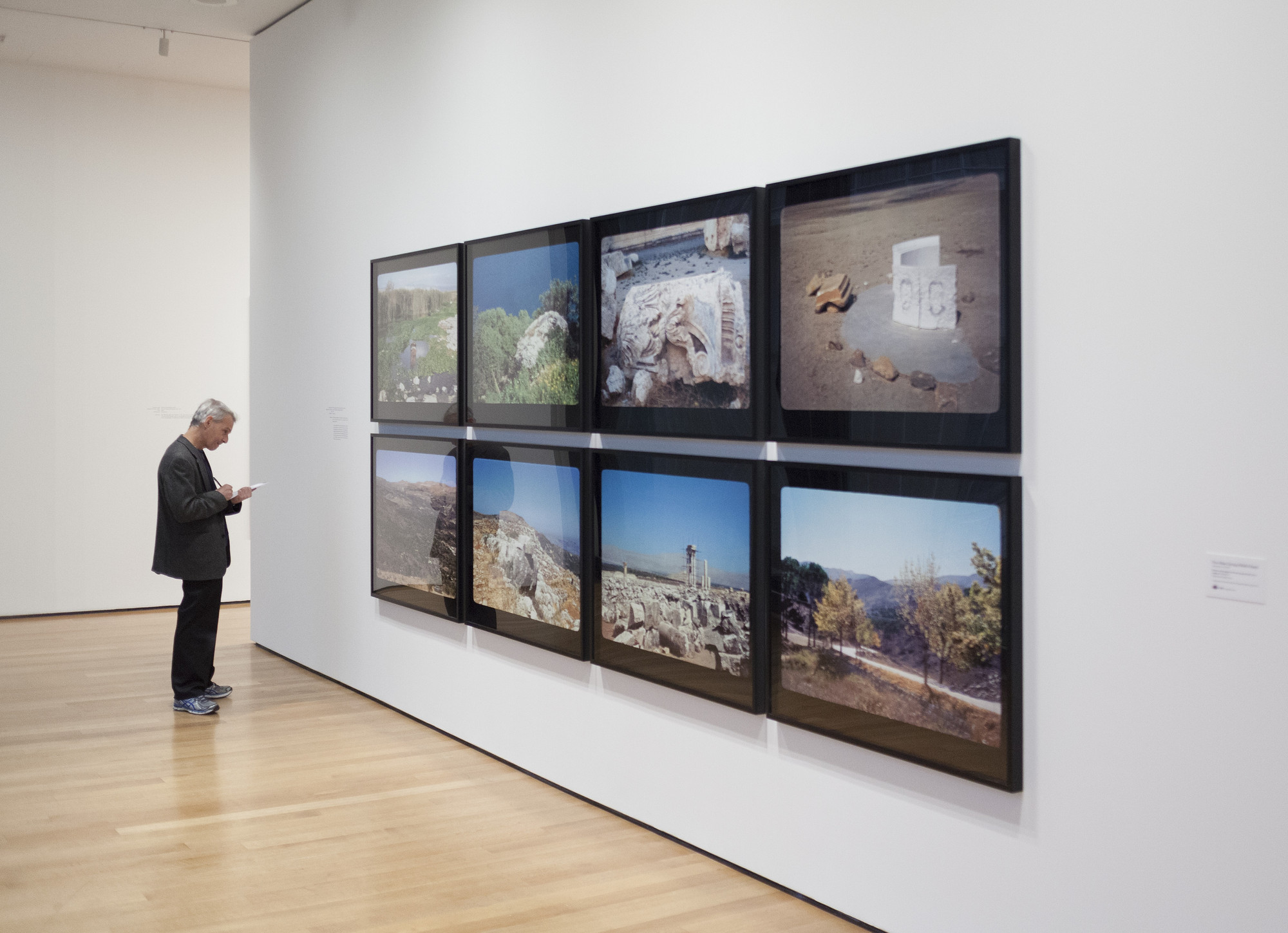 Installation view of the exhibition "Walid Raad" | MoMA