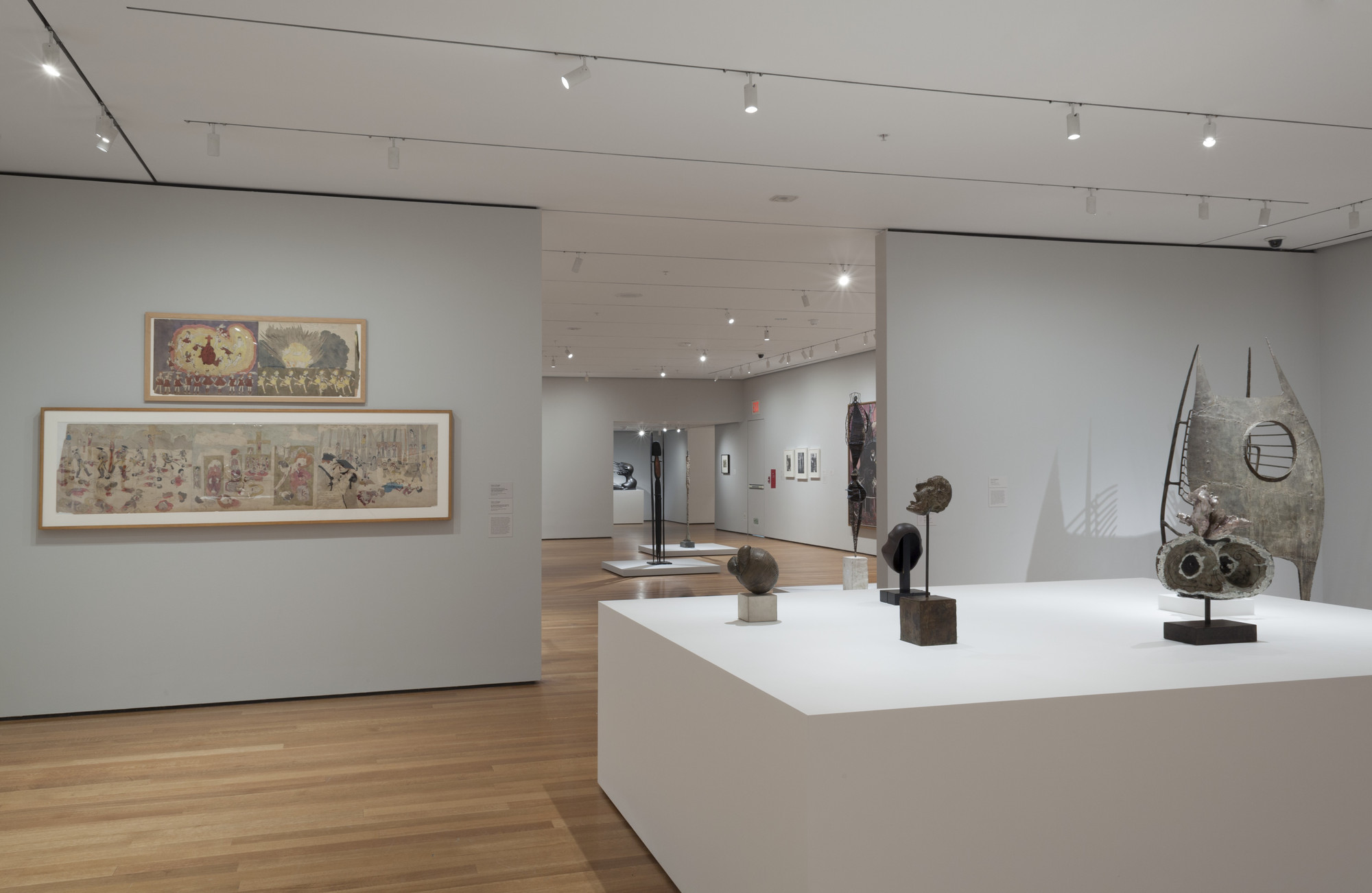 Installation view of the exhibition "Soldier, Spectre, Shaman: The ...