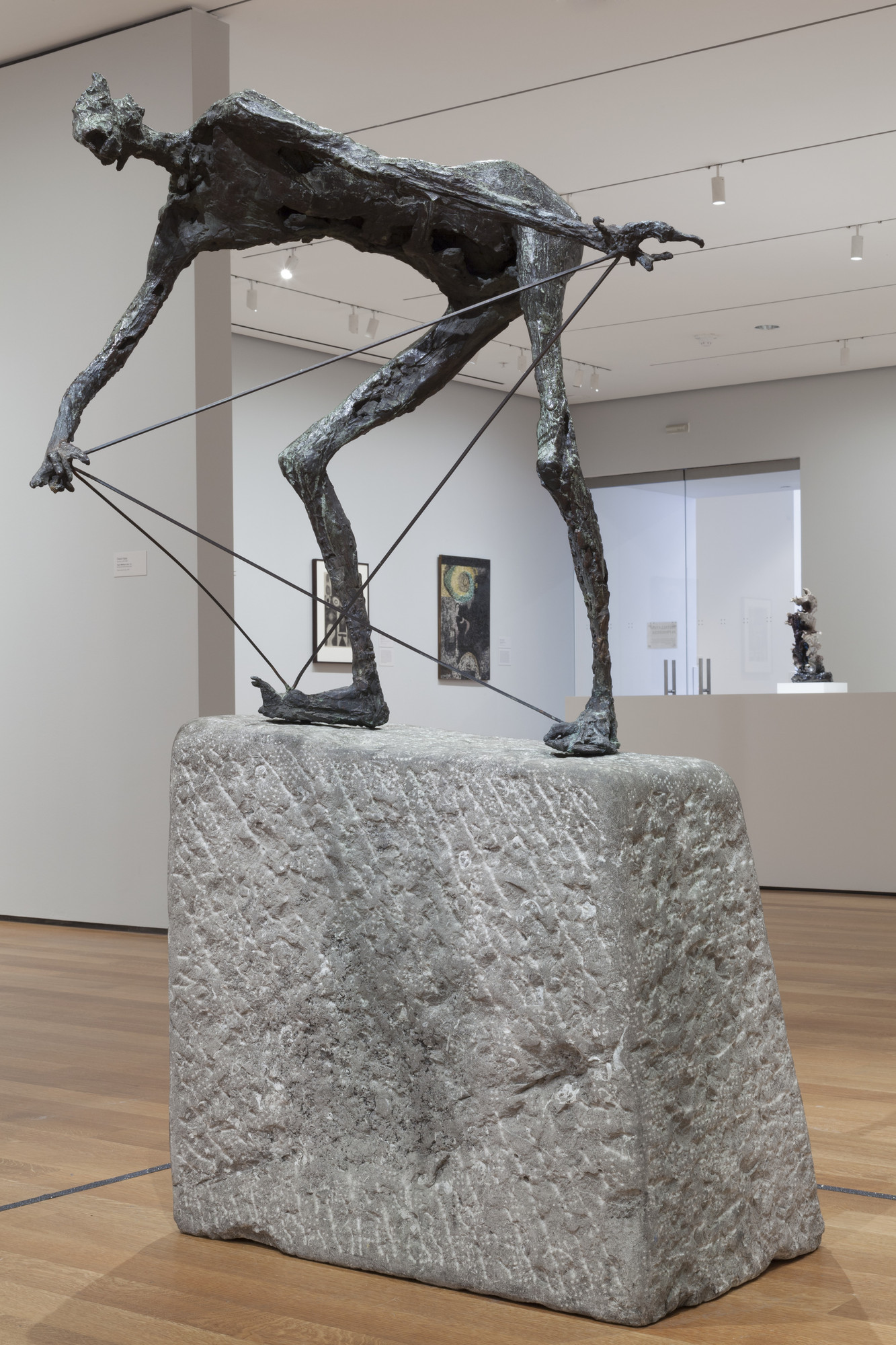 Installation view of the exhibition "Soldier, Spectre, Shaman: The ...