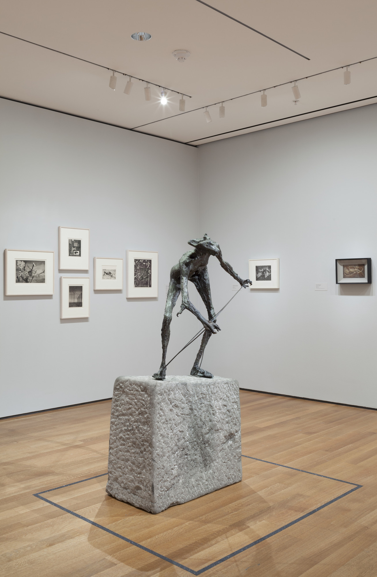 Installation view of the exhibition "Soldier, Spectre, Shaman: The ...