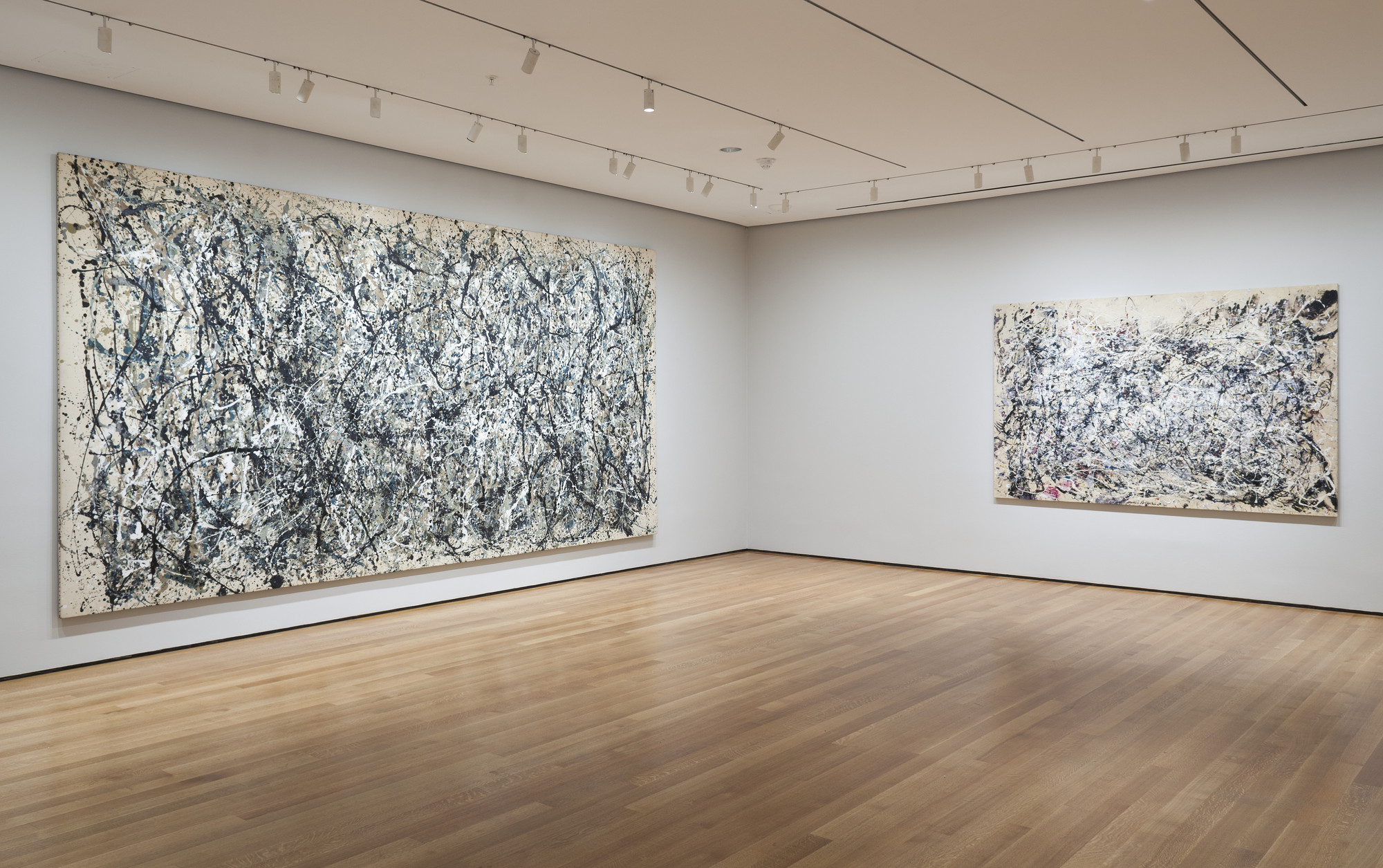 Installation view of the exhibition "Jackson Pollock: A Collection ...