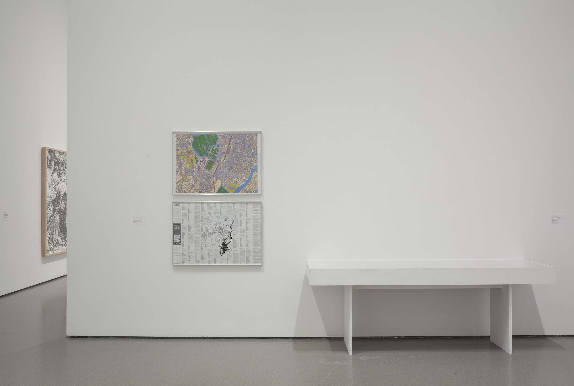 Installation view of the exhibition "Scenes for a New Heritage ...