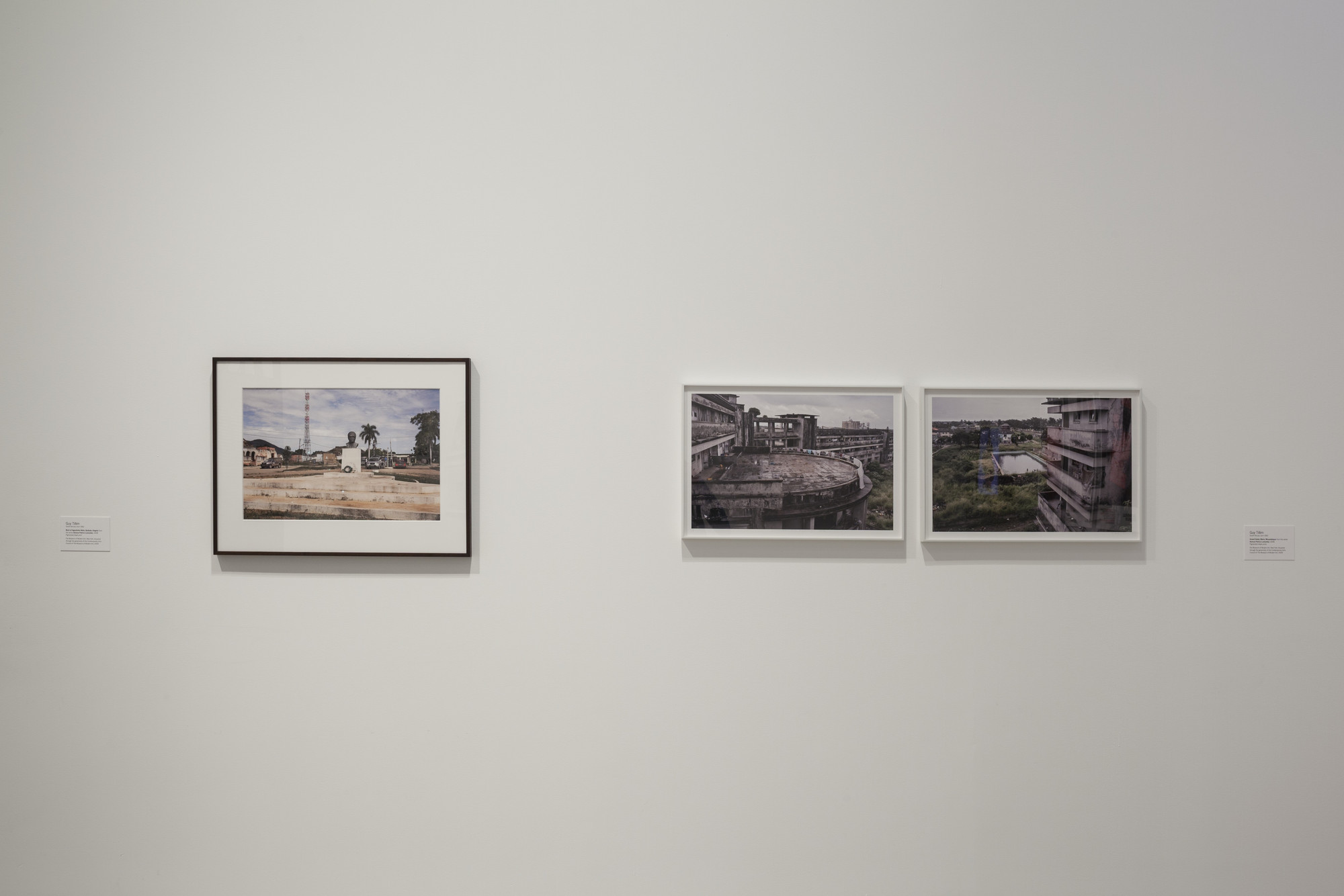 Installation view of the exhibition "Scenes for a New Heritage ...