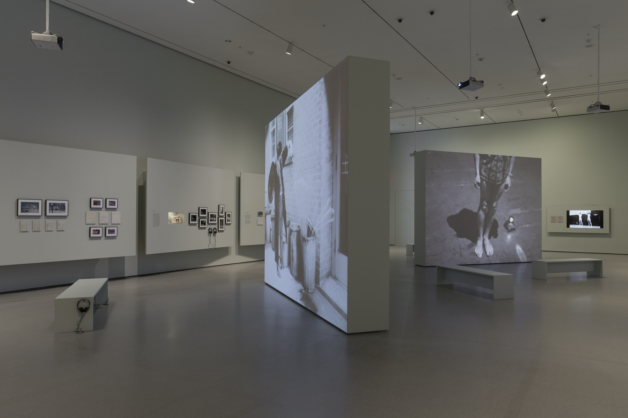 Installation view of the exhibition "Judson Dance Theater: The Work Is ...