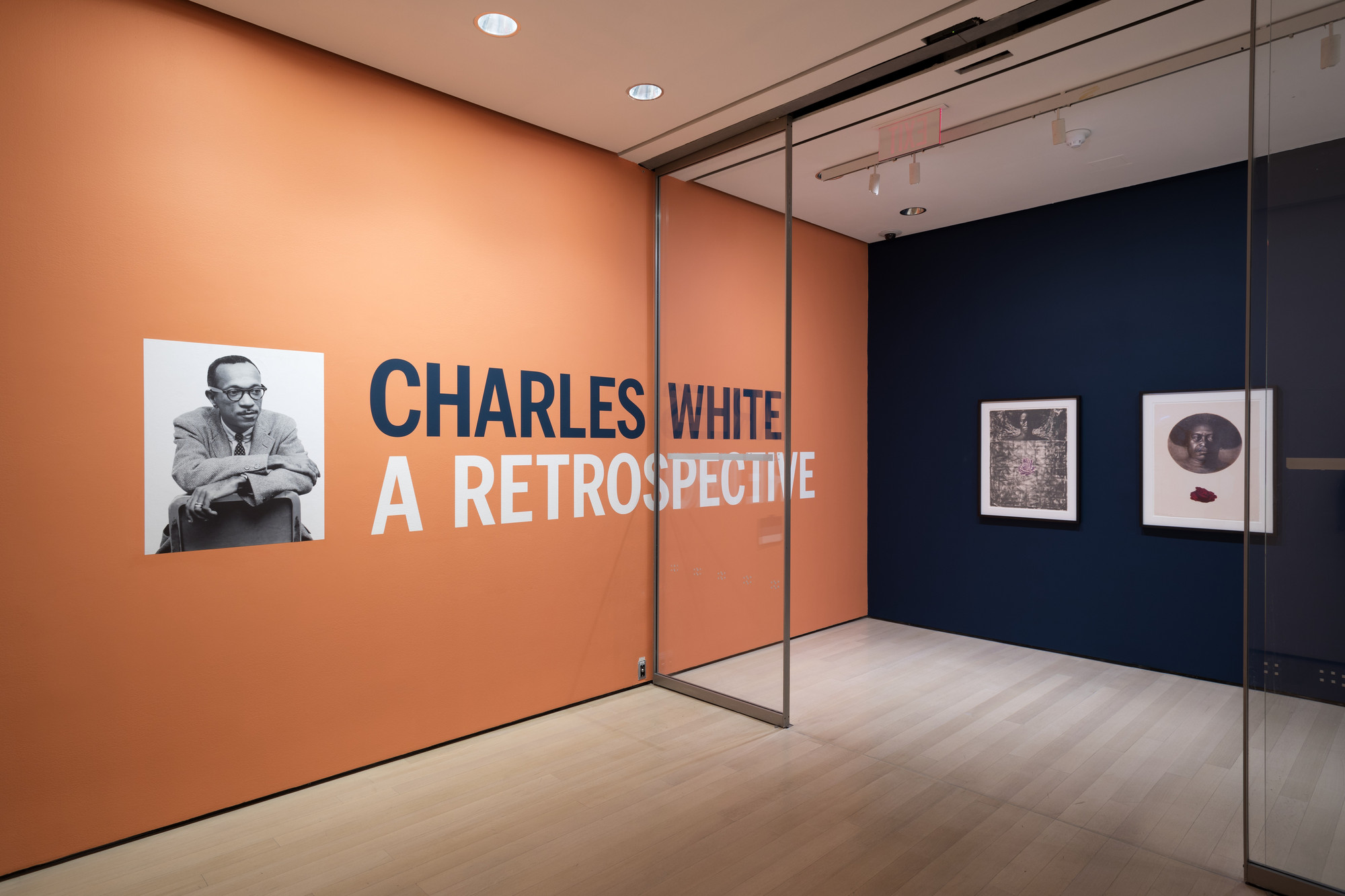 Installation view of the exhibition "Charles White: A Retrospective" | MoMA