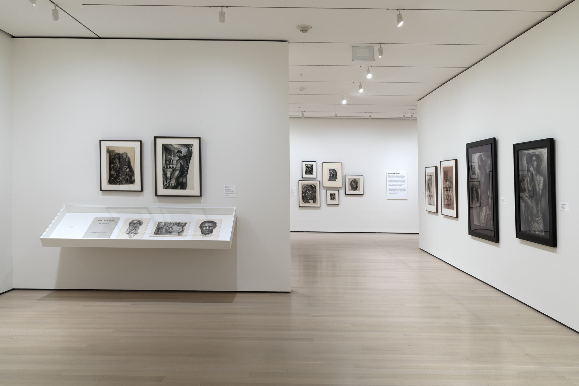 Installation view of the exhibition "Charles White: A Retrospective" | MoMA