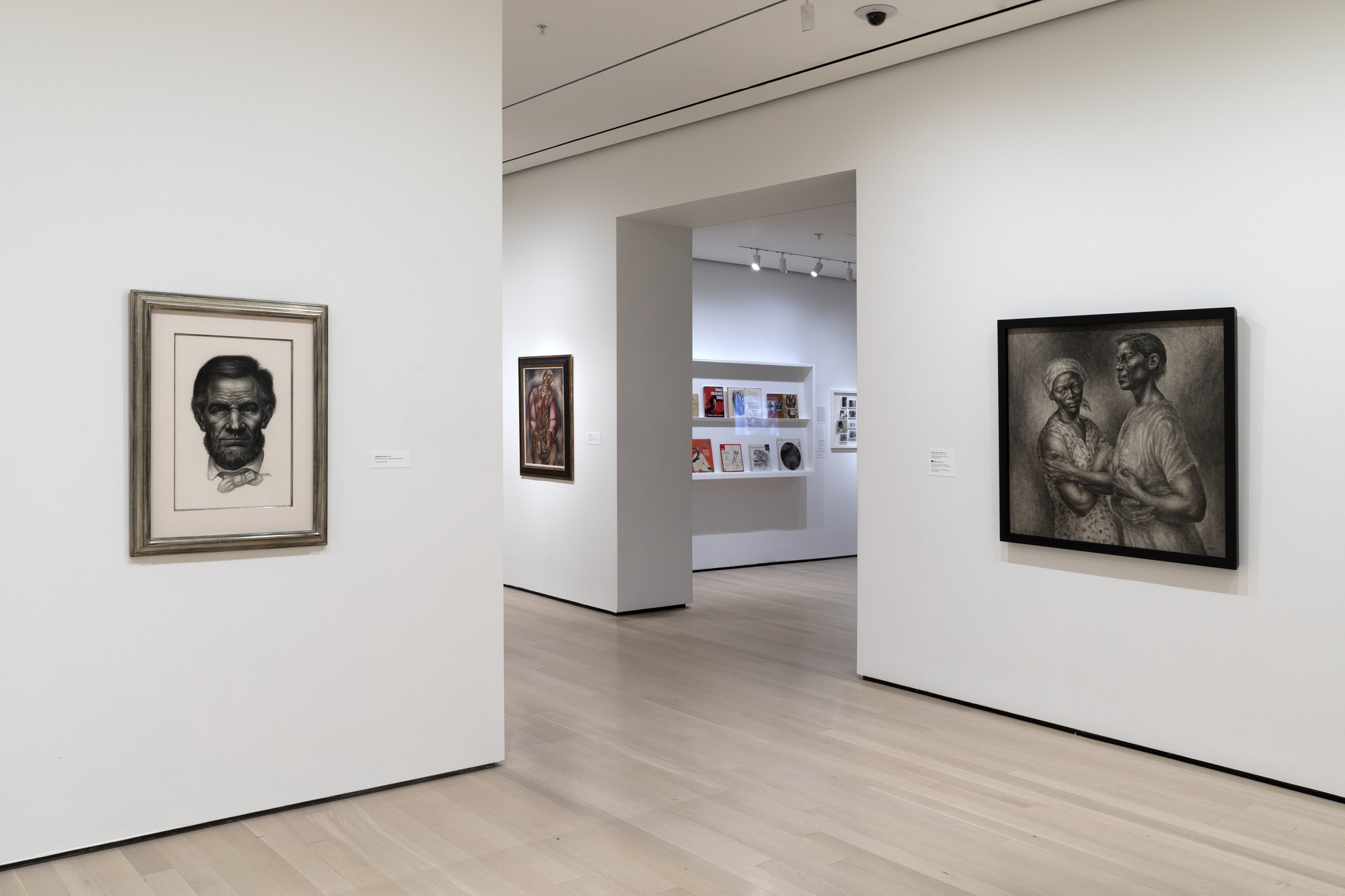 Installation view of the exhibition "Charles White: A Retrospective" | MoMA