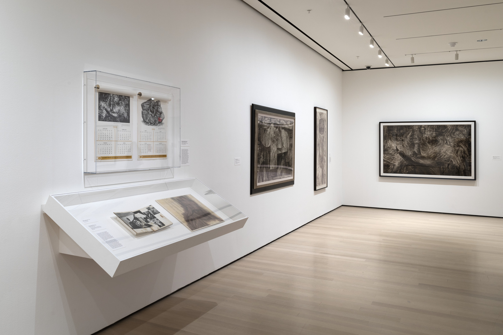 Installation view of the exhibition "Charles White: A Retrospective" | MoMA