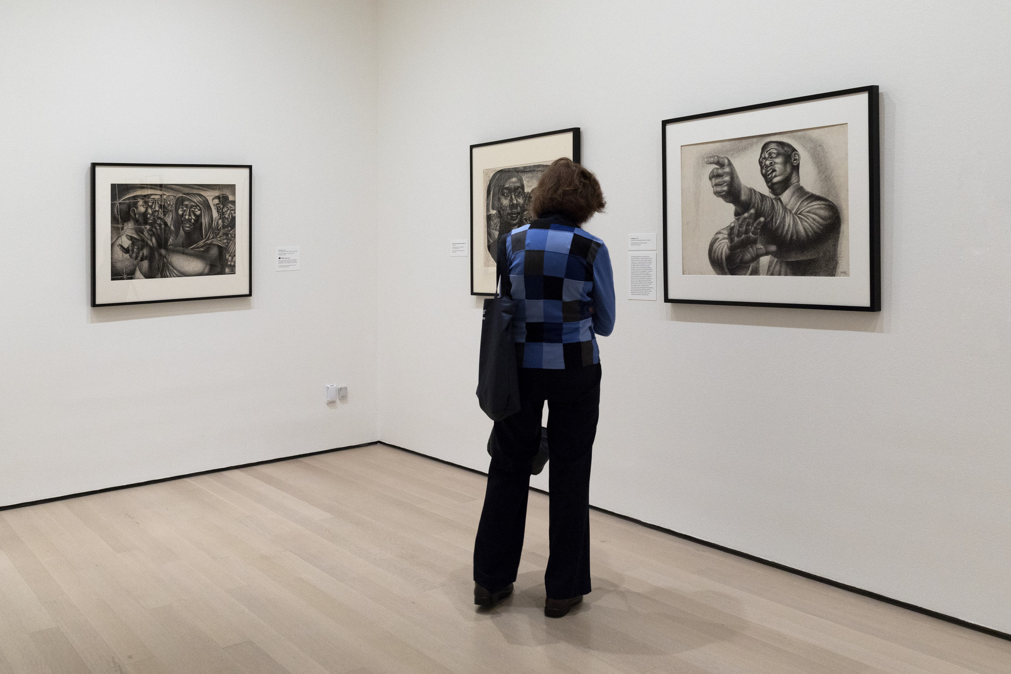 Installation view of the exhibition "Charles White: A Retrospective" | MoMA