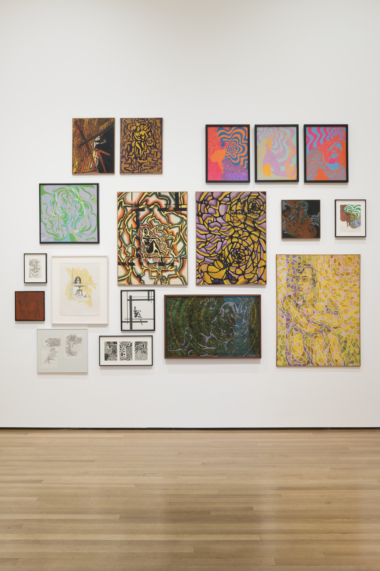 Installation view of the exhibition "Adrian Piper: A Synthesis of ...