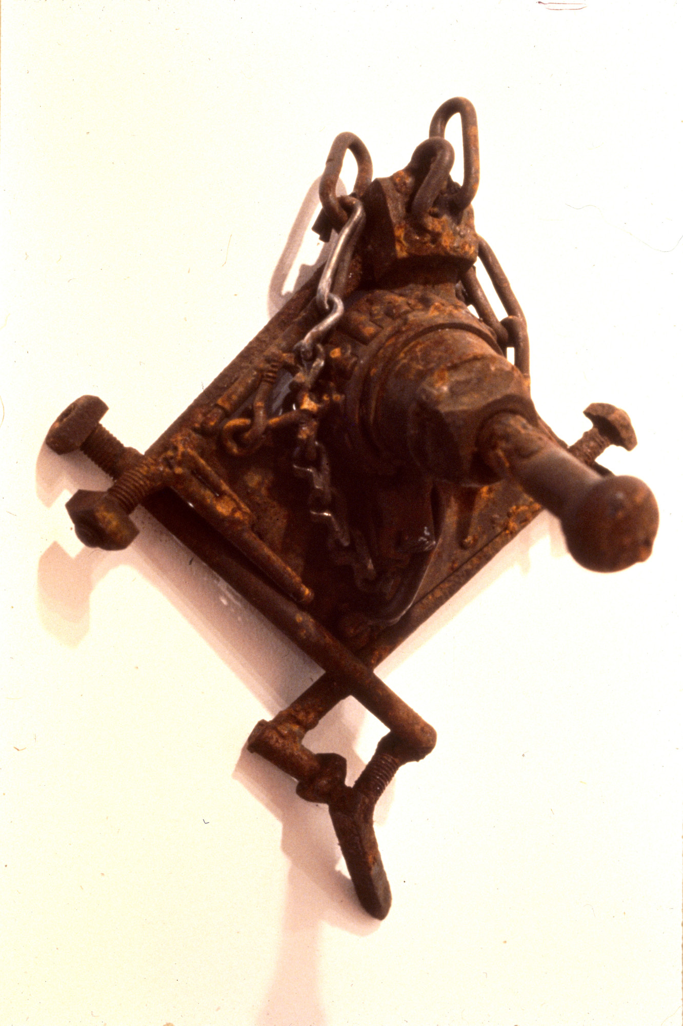 Installation view of "Nine Lynch Fragments" (1979-80) by Melvin Edwards ...