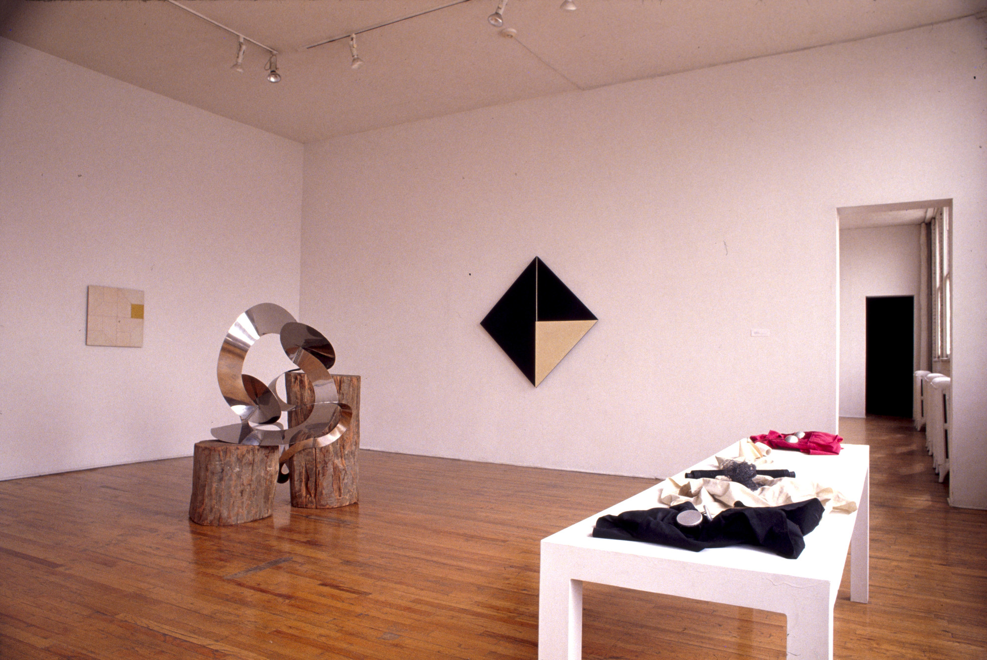 Installation view of work by Lygia Clark in the P.S. 1 exhibition ...